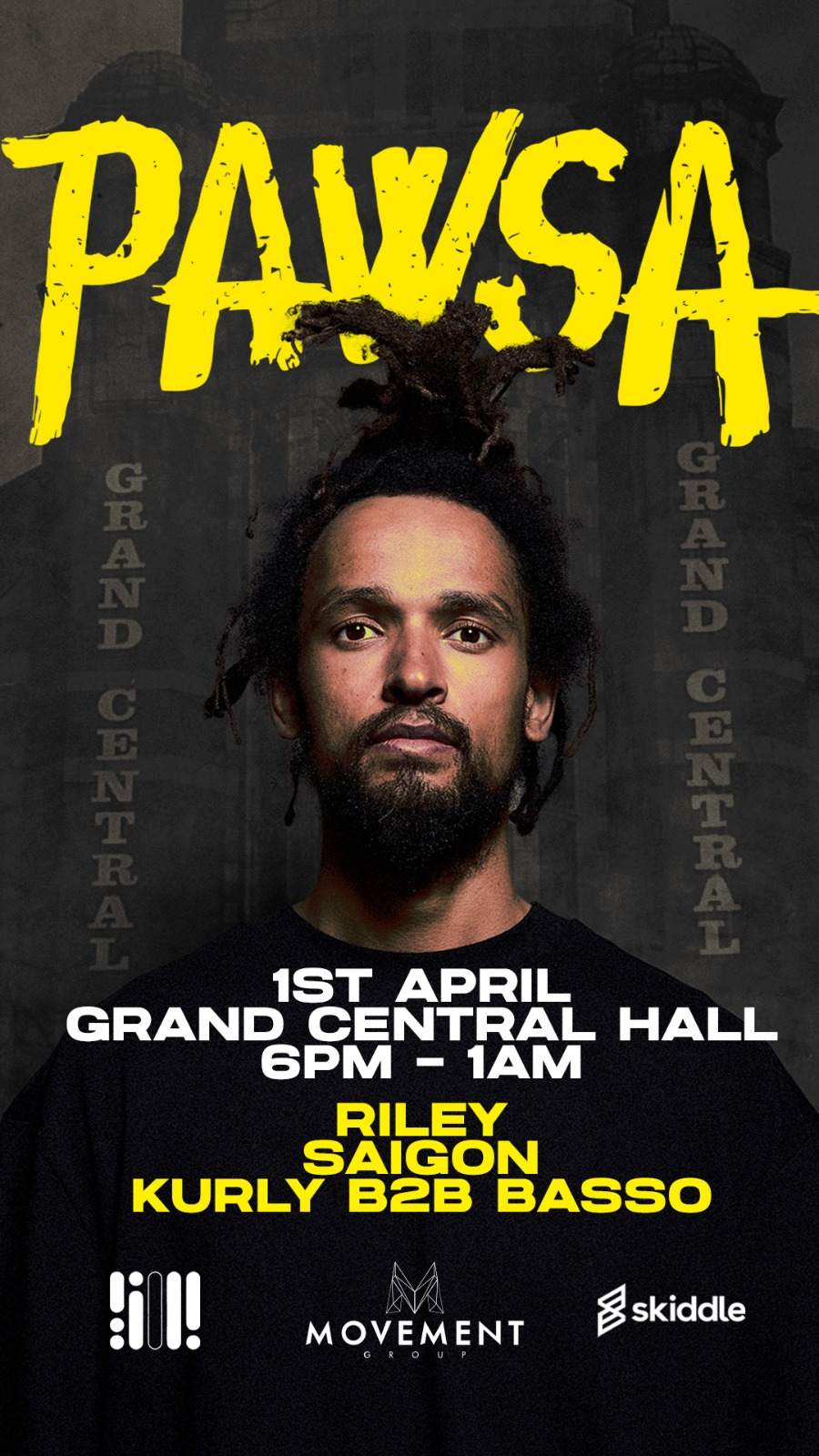 PAWSA- Grand Central Hall at Grand Central Hall, Liverpool