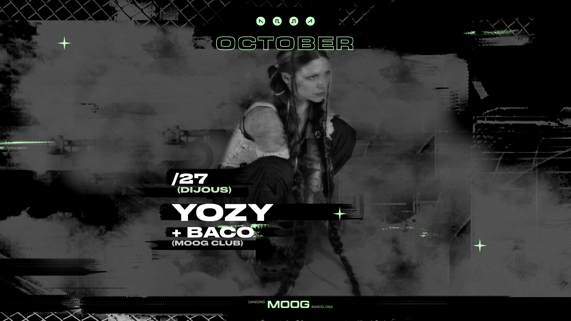 Yozy + Baco (MOOG Club) at Moog Club, Barcelona