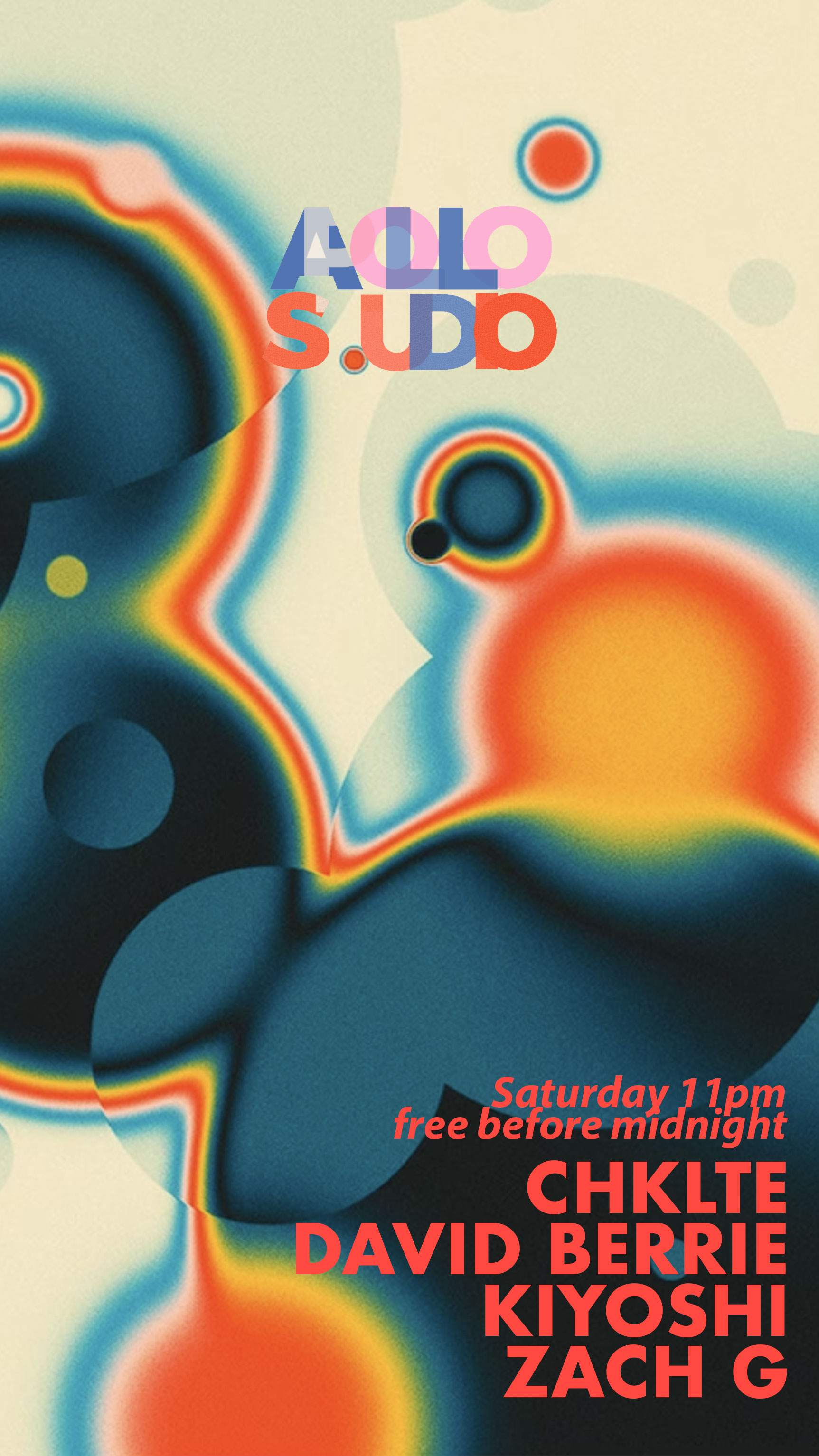 Apollo Studio W/CHKLTE, David Berrie, KIYOSHI & ZACH at Apollo Studio ...