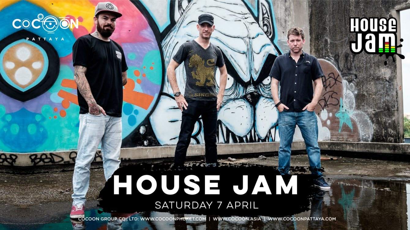 House Jam Live bei Cocoon Pattaya, Thailand