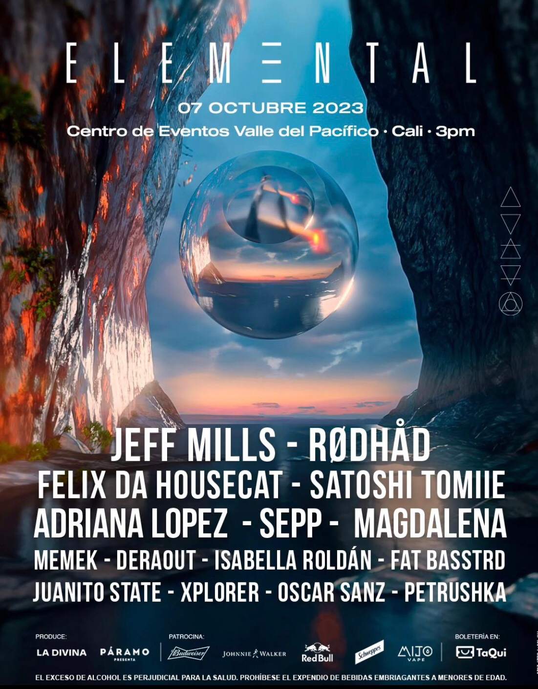 Elemental at Centro de Eventos Valle del Pacifico, Cali