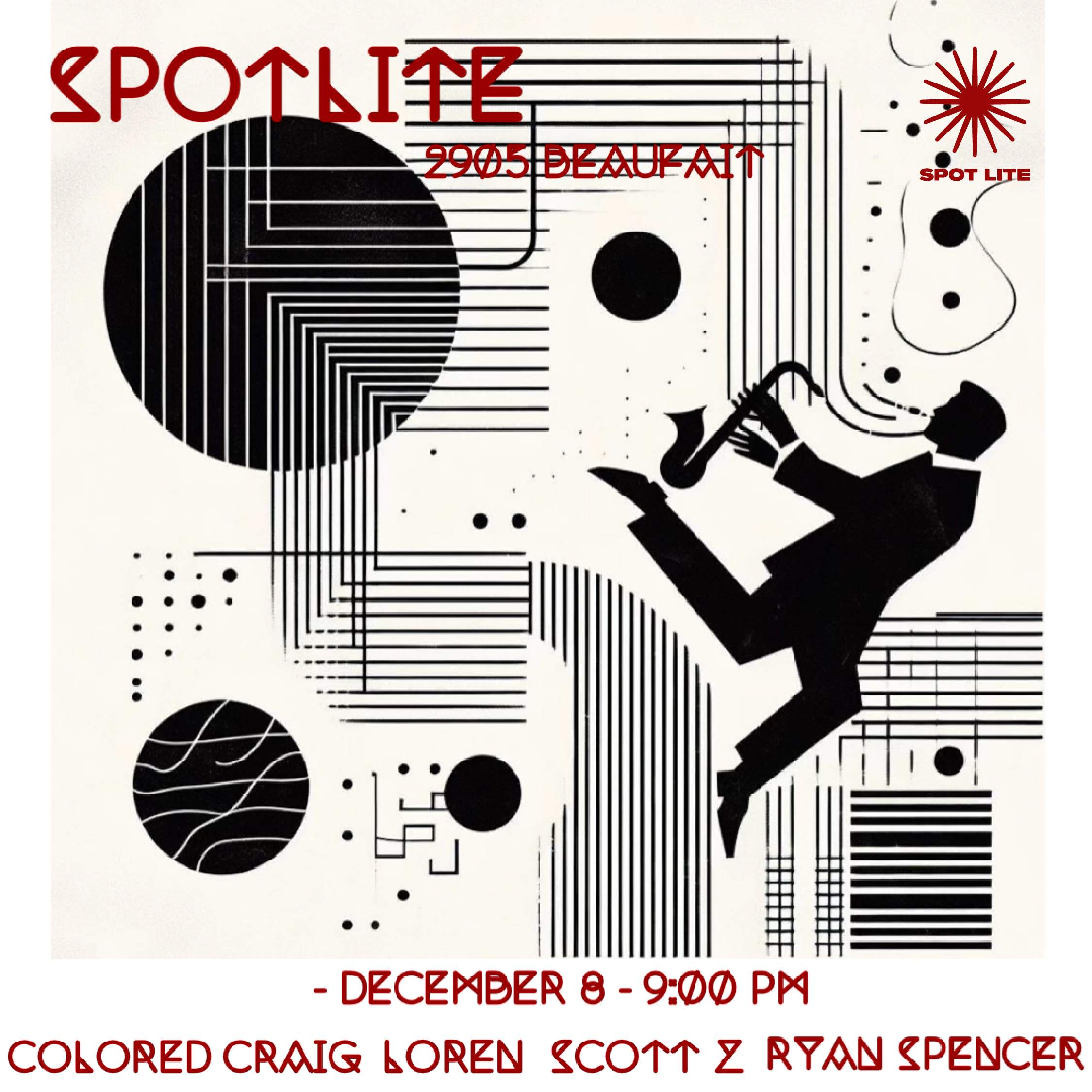 Colored Craig / Loren / Scott Z / Ryan Spencer bei Spot Lite Detroit ...