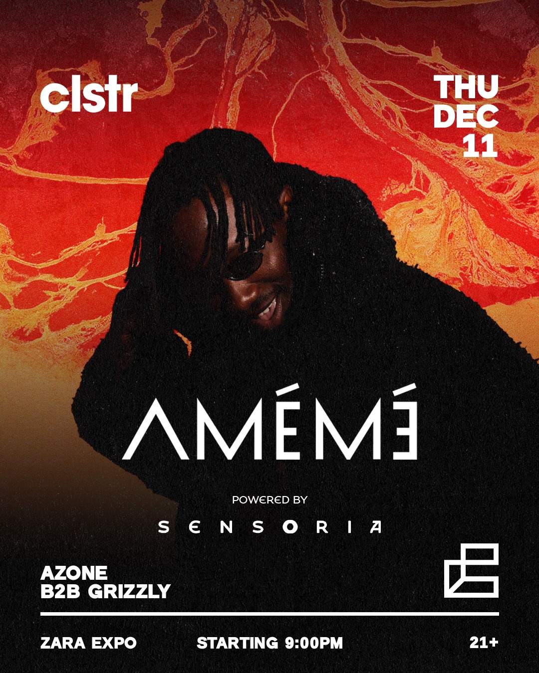 AMÉMÉ at CLSTR, Jordan