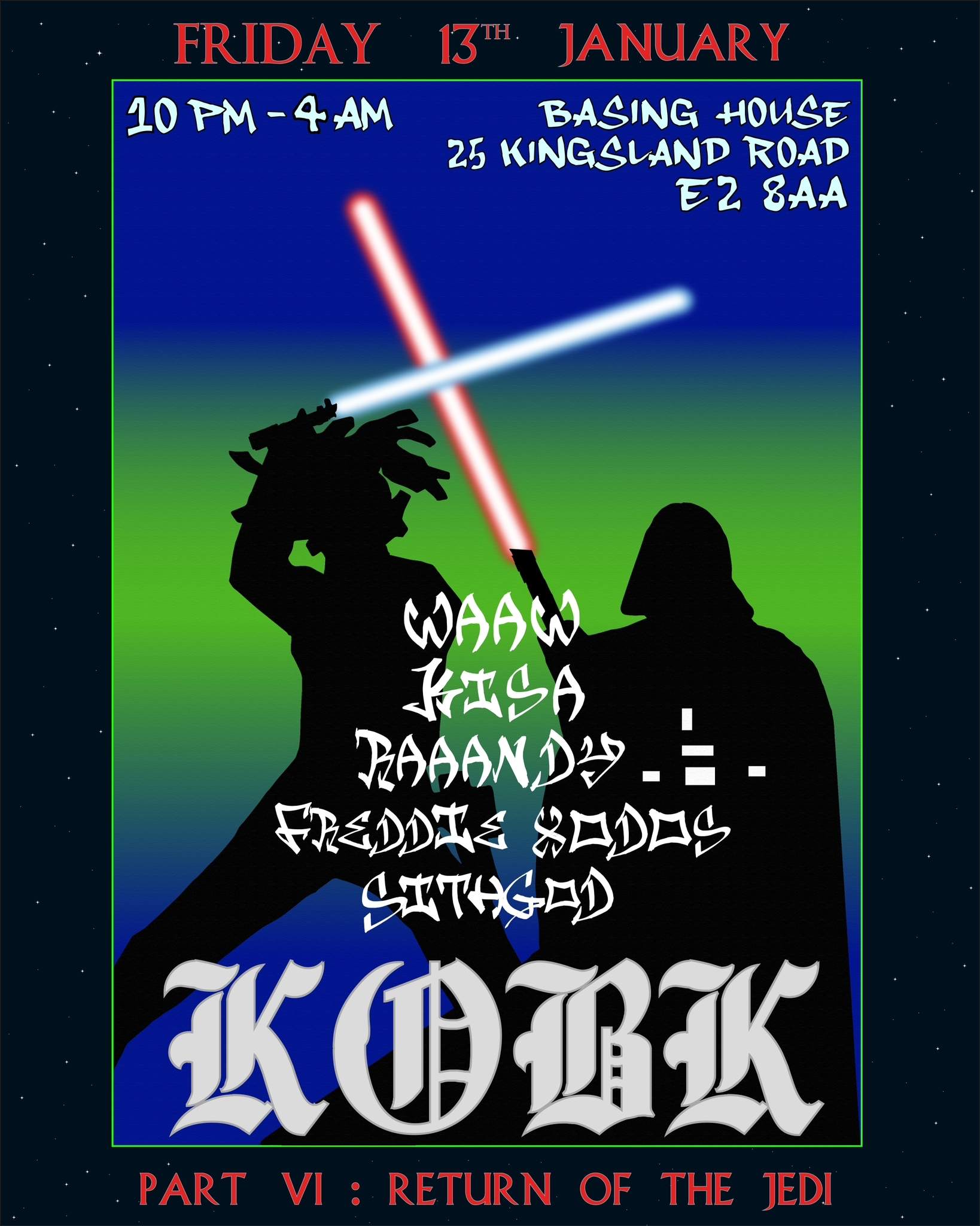 KOBK: Episode VI - Return of the Jedi at Basing House, London