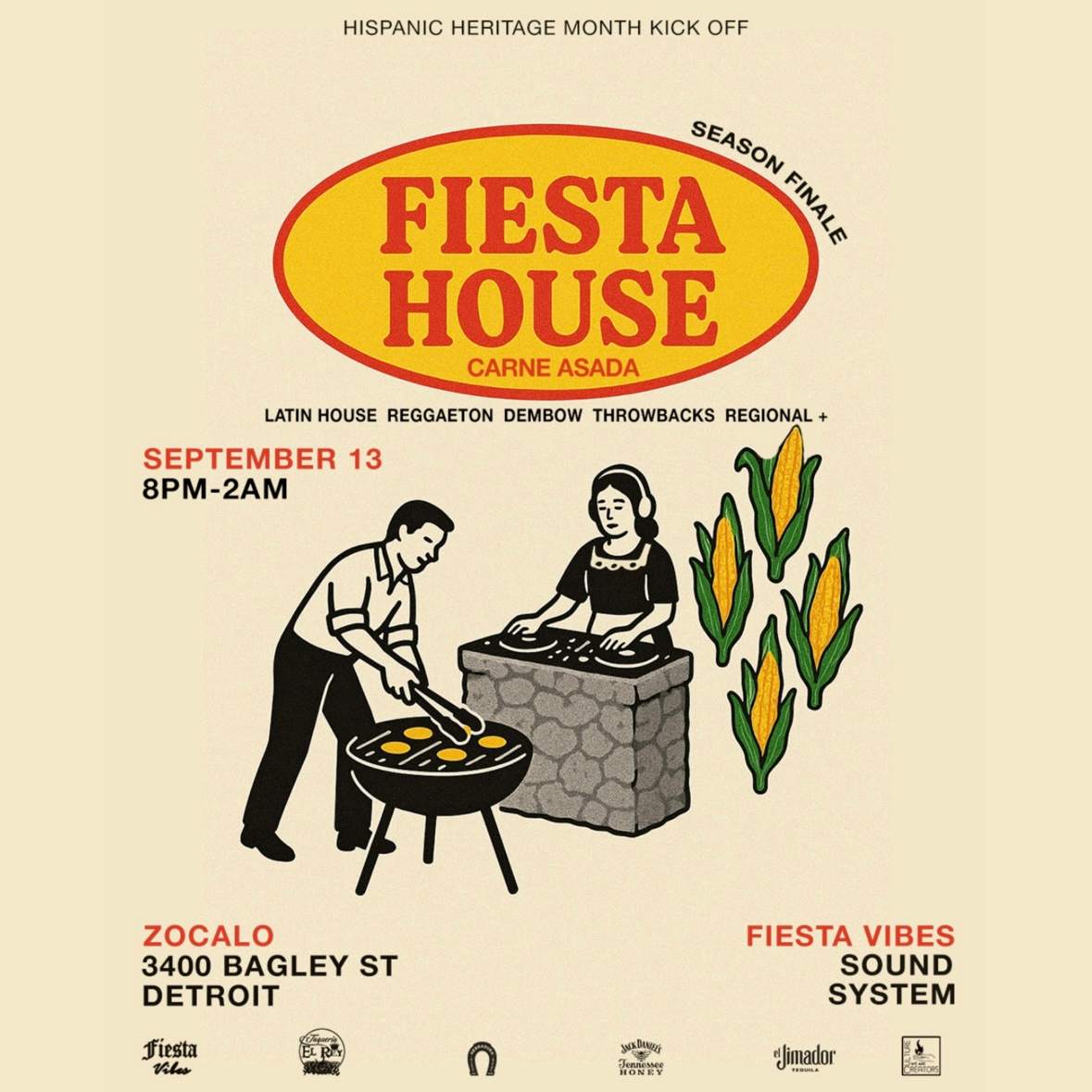 FIESTA HOUSE: CARNE ASADA SZN FINALE / HISPANIC HERITAGE MONTH KICK OFF ...