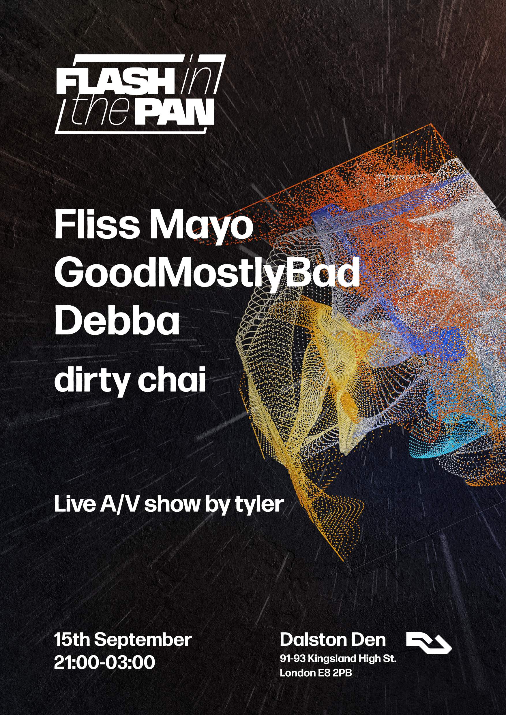 Flash in the Pan: Fliss Mayo, GoodMostlyBad, Debba at Dalston Den, London