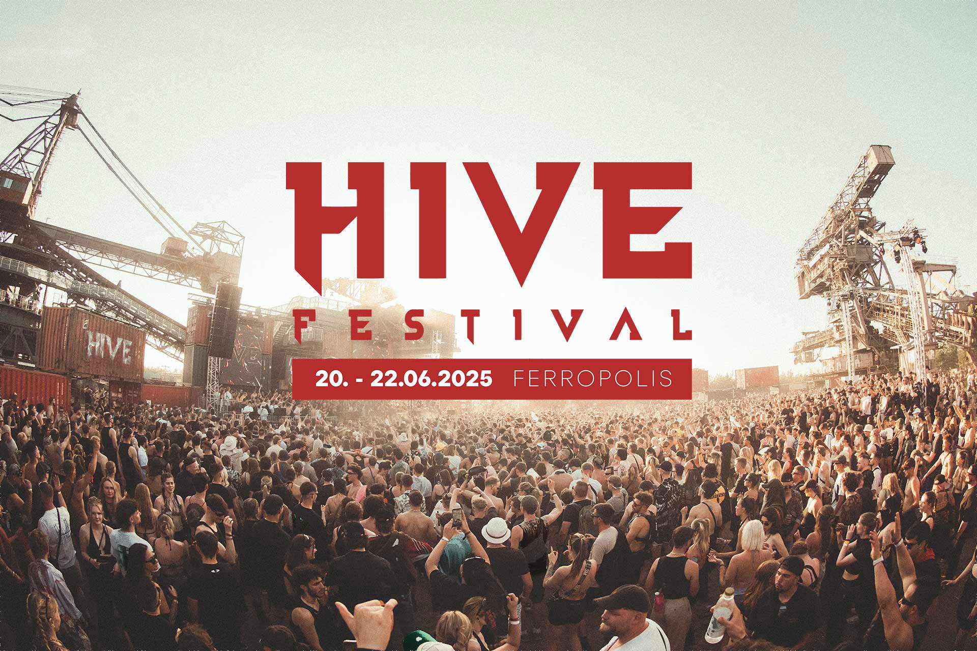HIVE Festival 2025 at Ferropolis, Leipzig