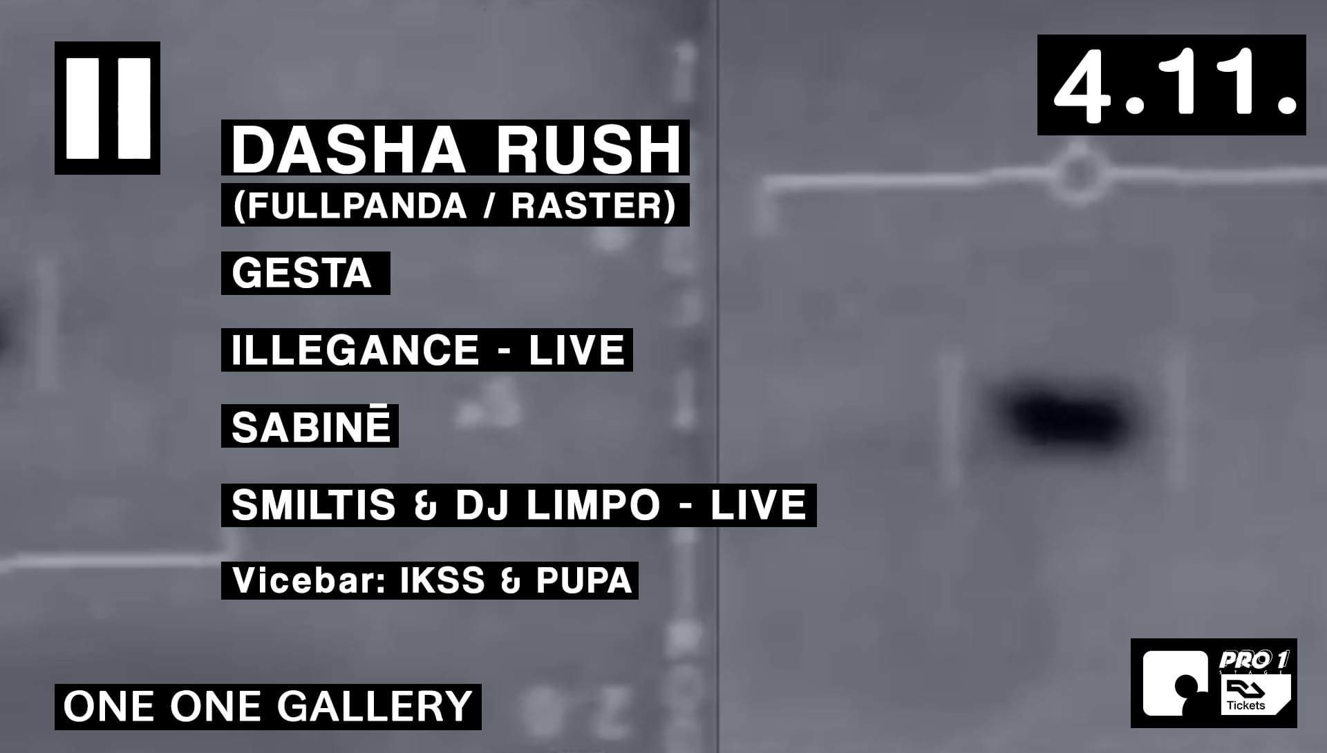 One One Gallery X Dasha Rush at One One Riga, Riga