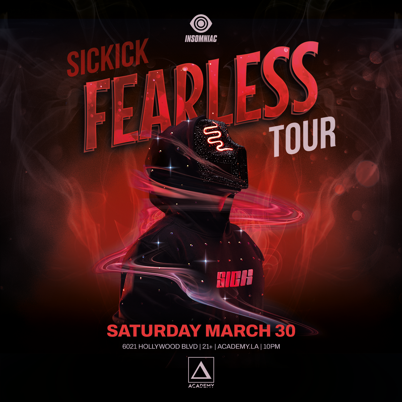 Sickick Fearless Tour at Academy LA, Los Angeles