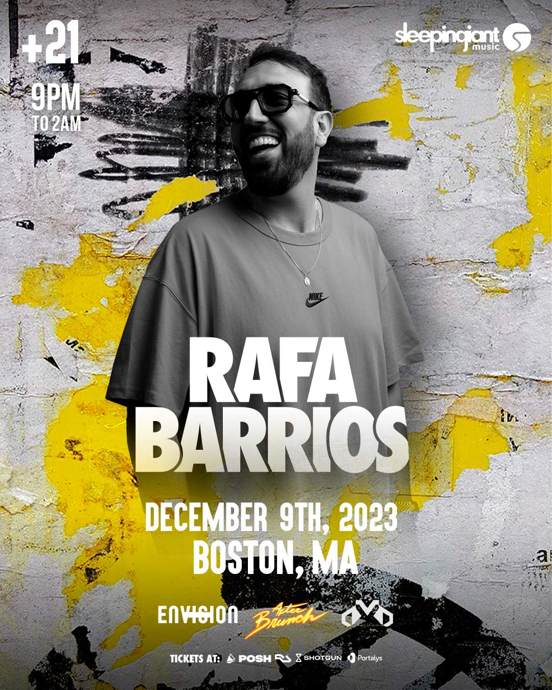 Rafa Barrios in Boston at TBA, Boston