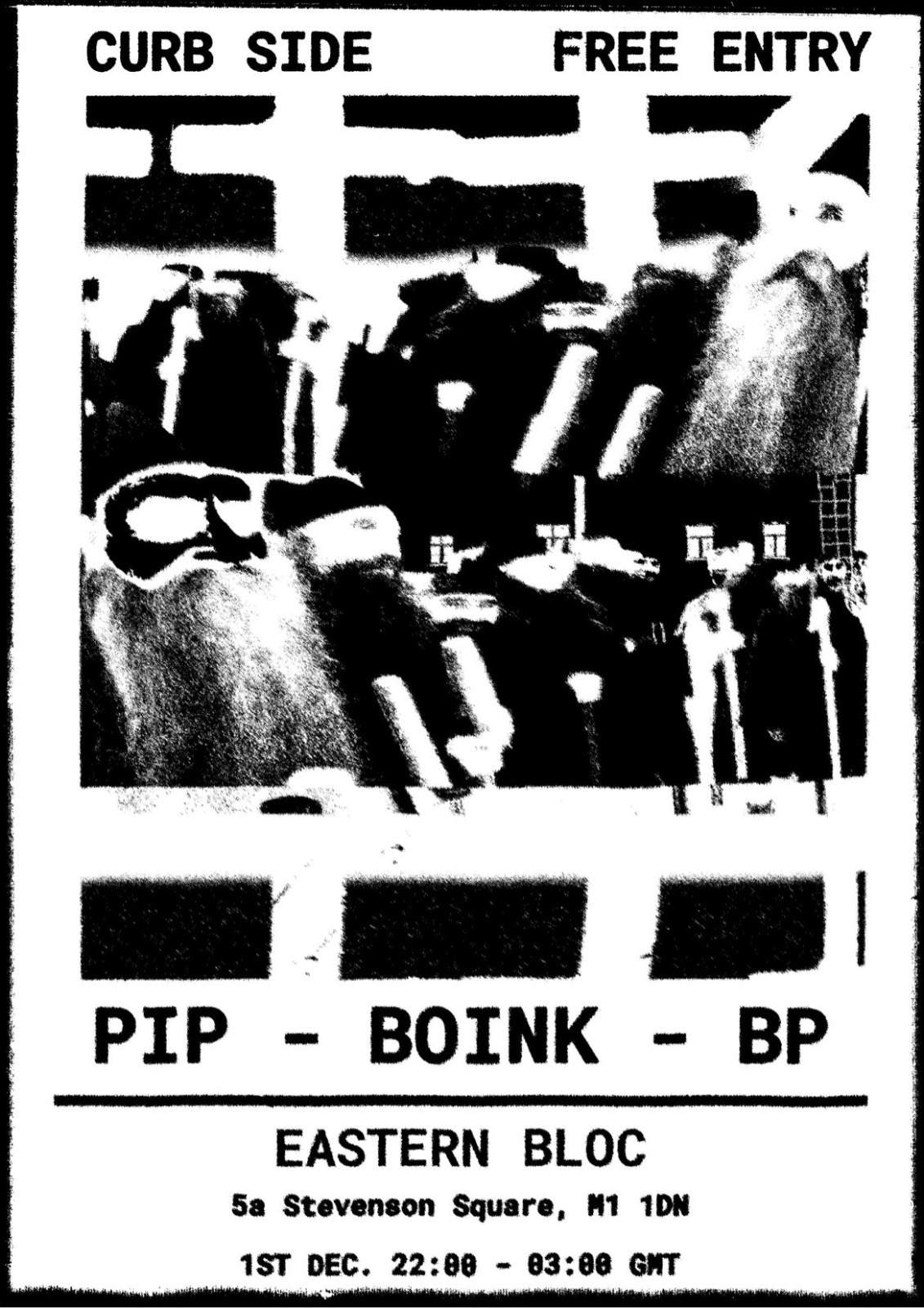 Curb Side: with Pip, Boink & BP at Eastern Bloc Records, Manchester