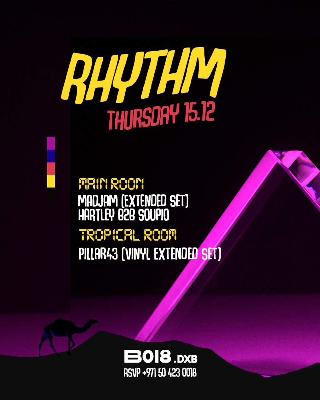 RHYTHM at B018.DXB, Dubai