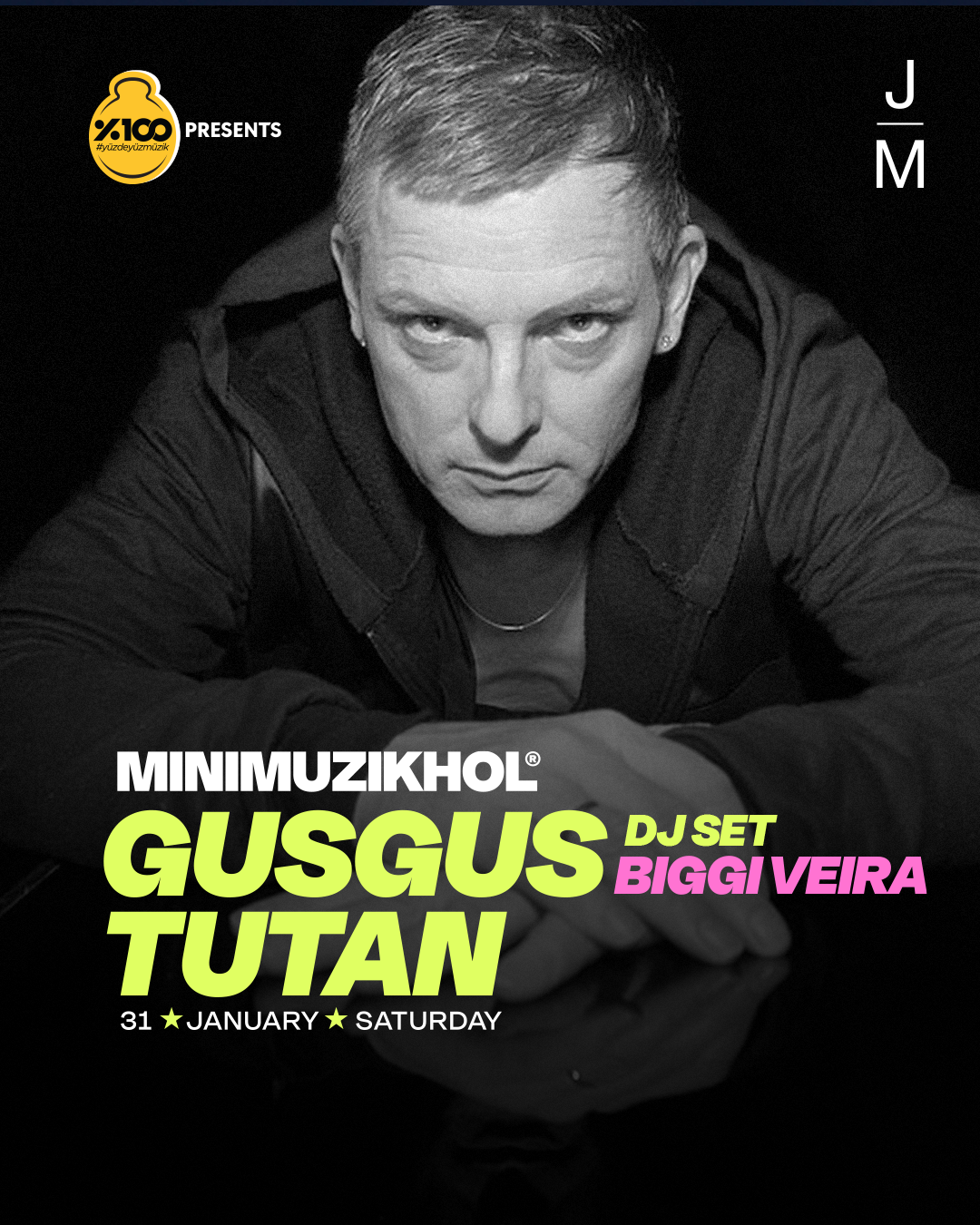 Biggi Veira (GusGus DJ Set) // Tutan at Minimüzikhol, Istanbul