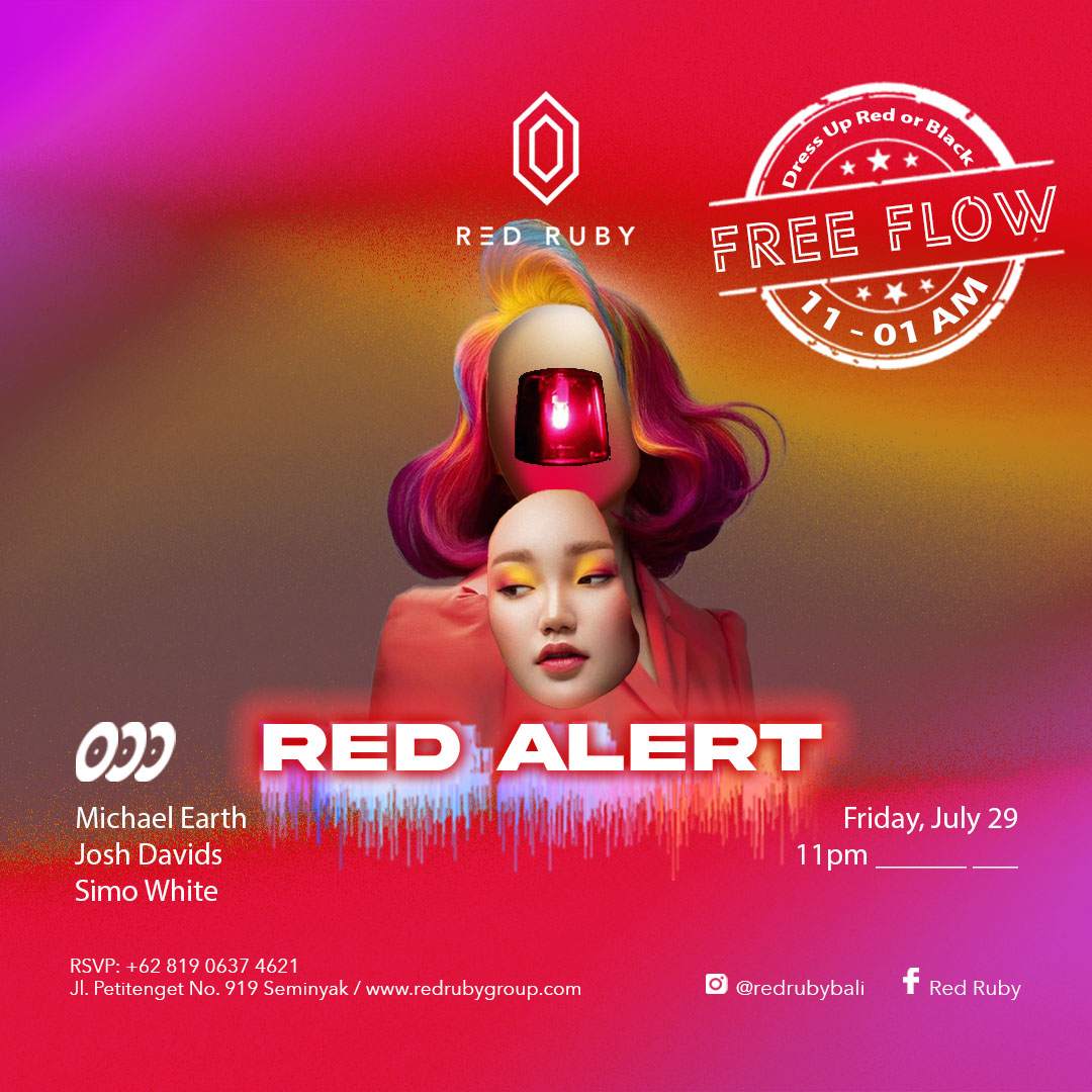 RED ALERT at Red Ruby, Bali