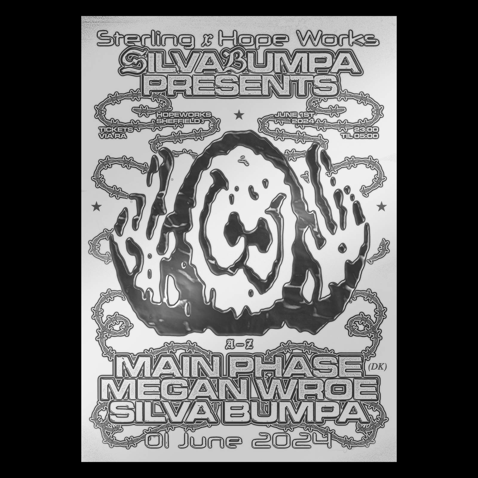 Silva Bumpa presents: Main Phase, Megan Wroe, Silva Bumpa at Hope Works ...