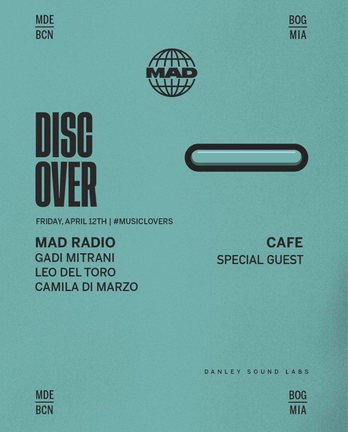 DISC OVER at Mad Radio Miami, Miami