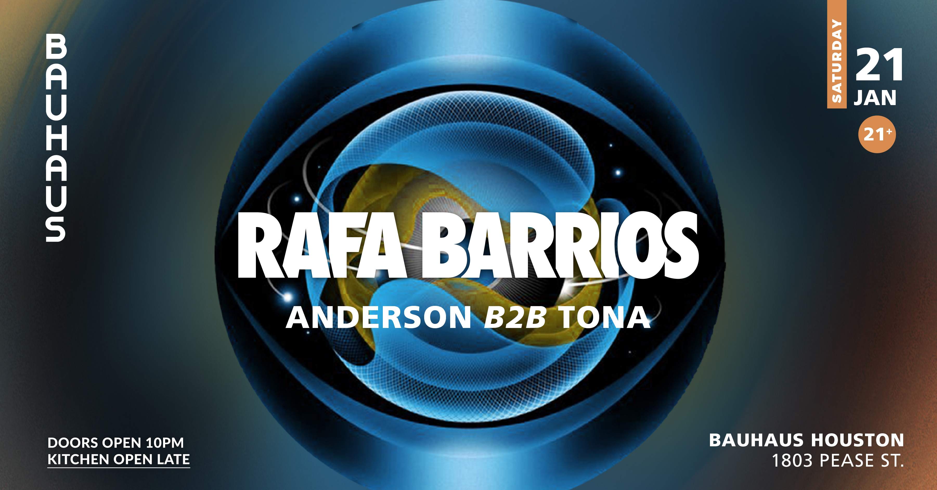 Rafa Barrios at Bauhaus, Houston