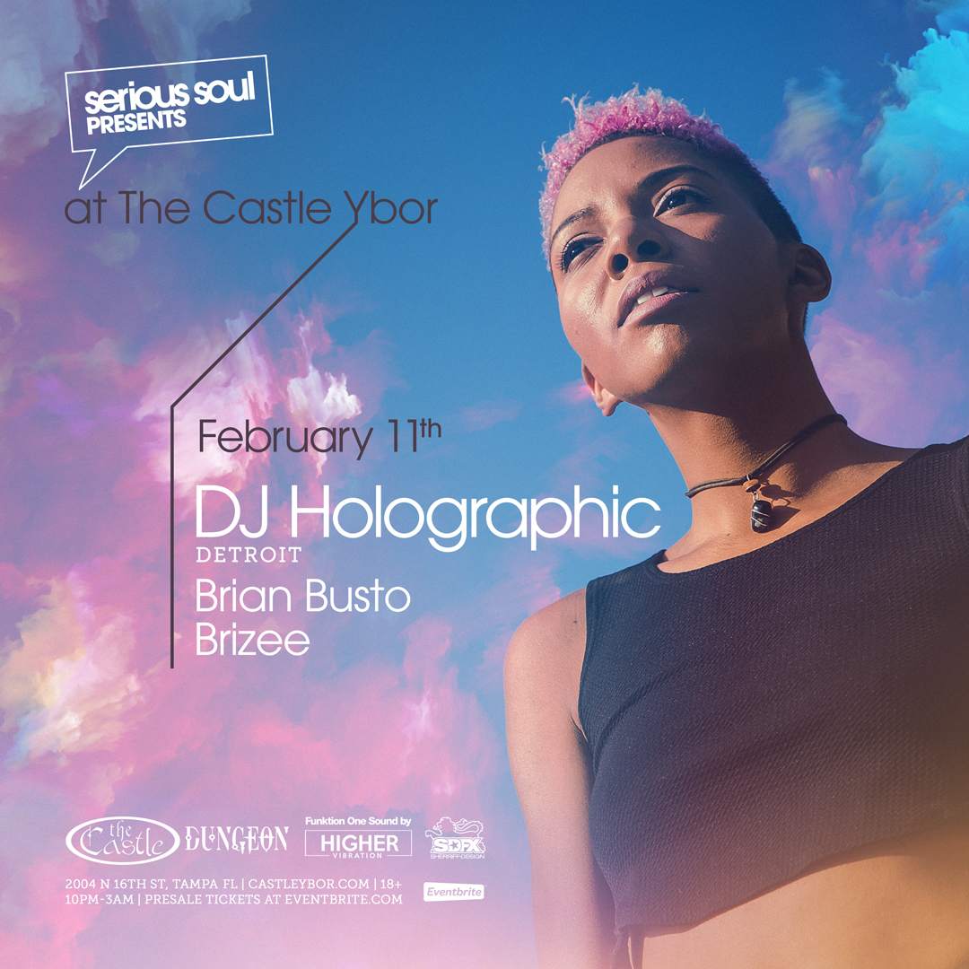 DJ Holographic (Detroit), Brian Busto, Brizee in The Dungeon at The ...