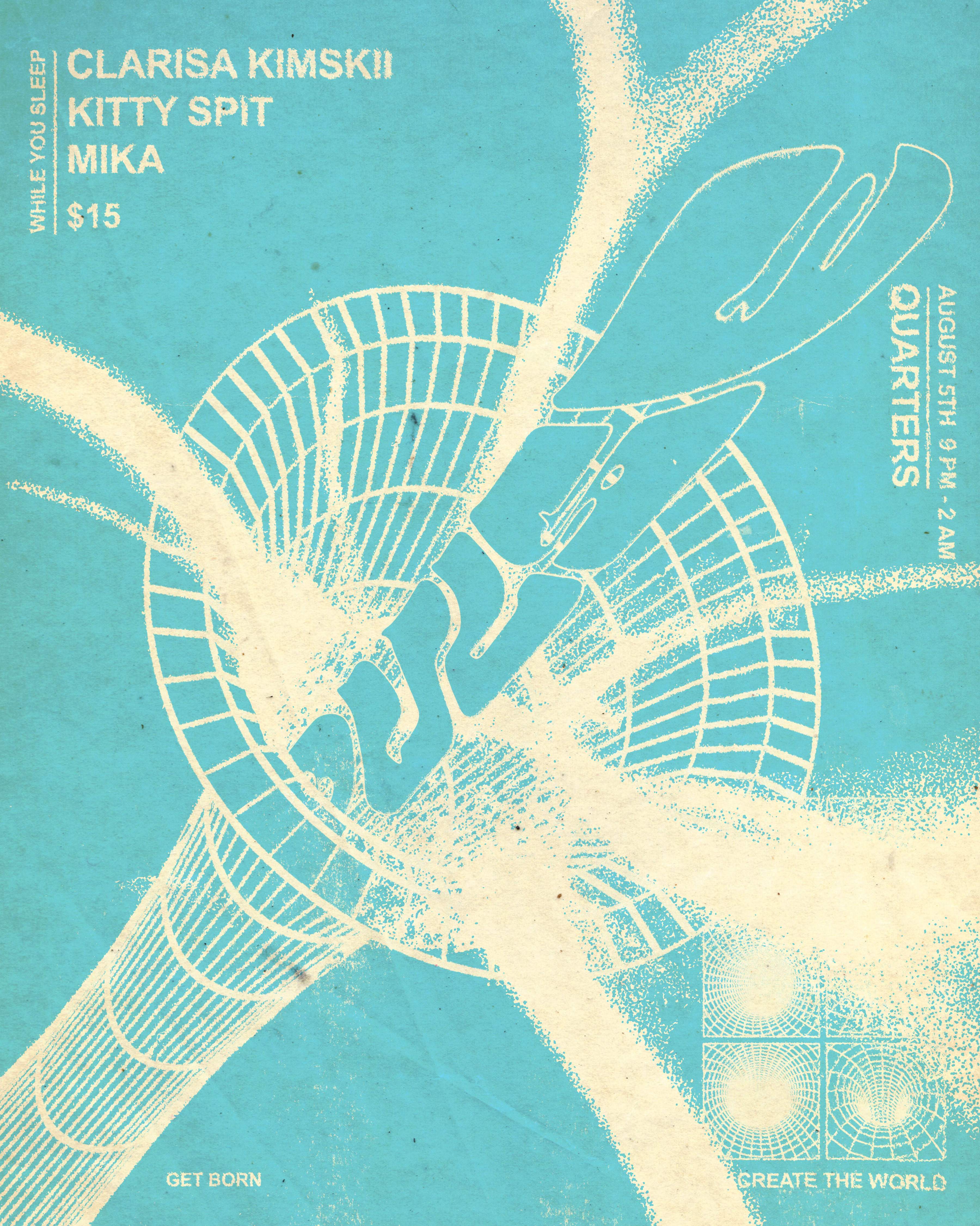 PULSE with Clarisa Kimskii / Kitty Spit / Mika em Quarters, Milwaukee