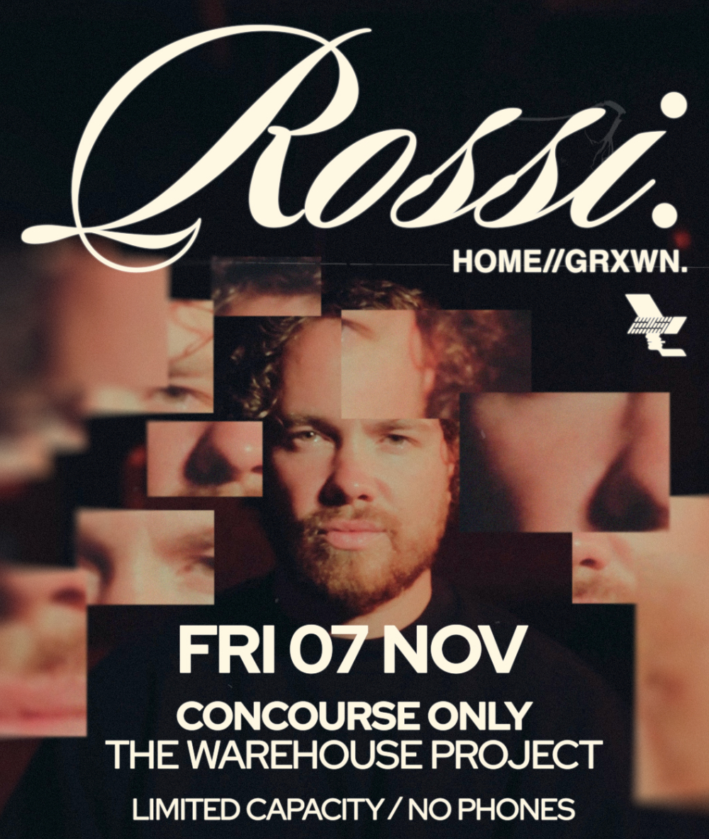 WHP presents: Rossi. [Concourse only] at The Warehouse Project, Manchester