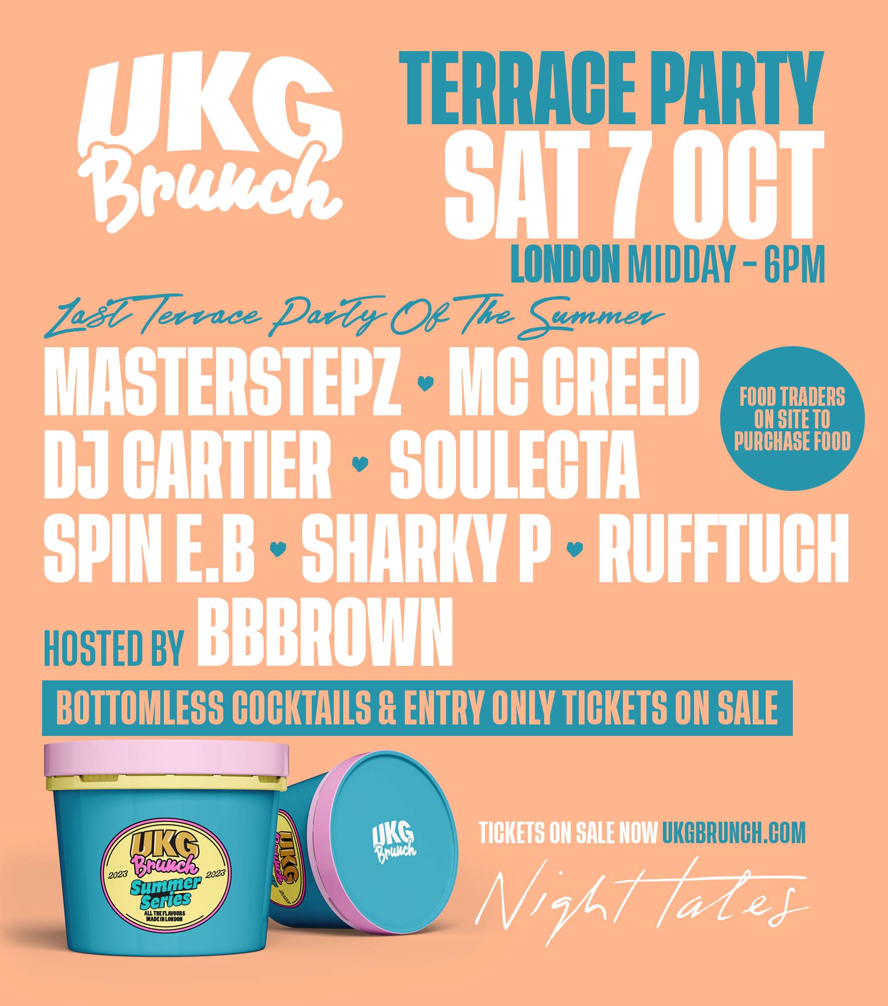 UKG Brunch: Terrace Party at Night Tales, London