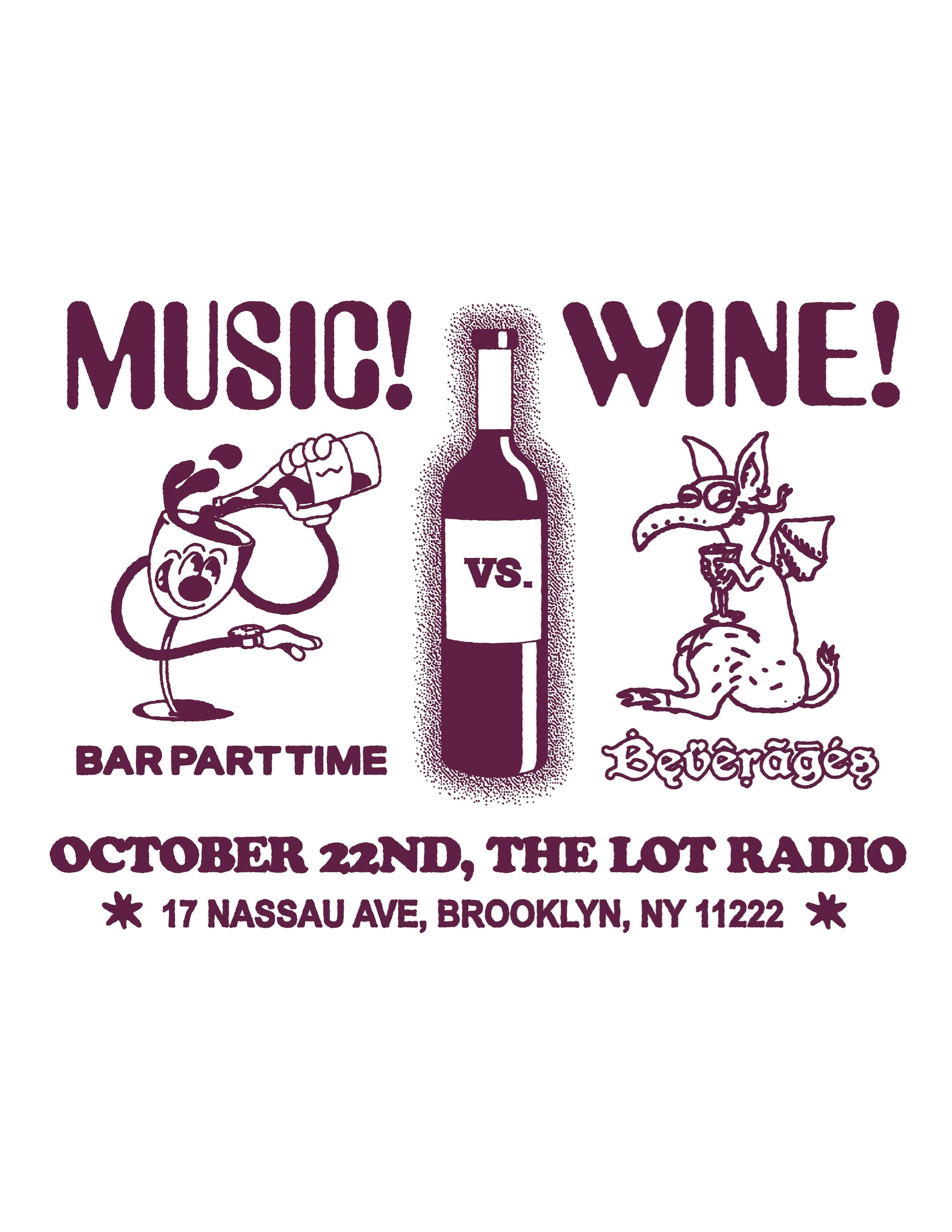 Bêvèrãgęš & Bar Part Time at The Lot Radio, New York City