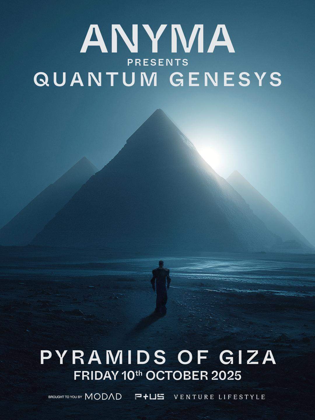 Anyma- QUANTUM GENESYS at TBA - The Great Pyramids Of Giza, Egypt