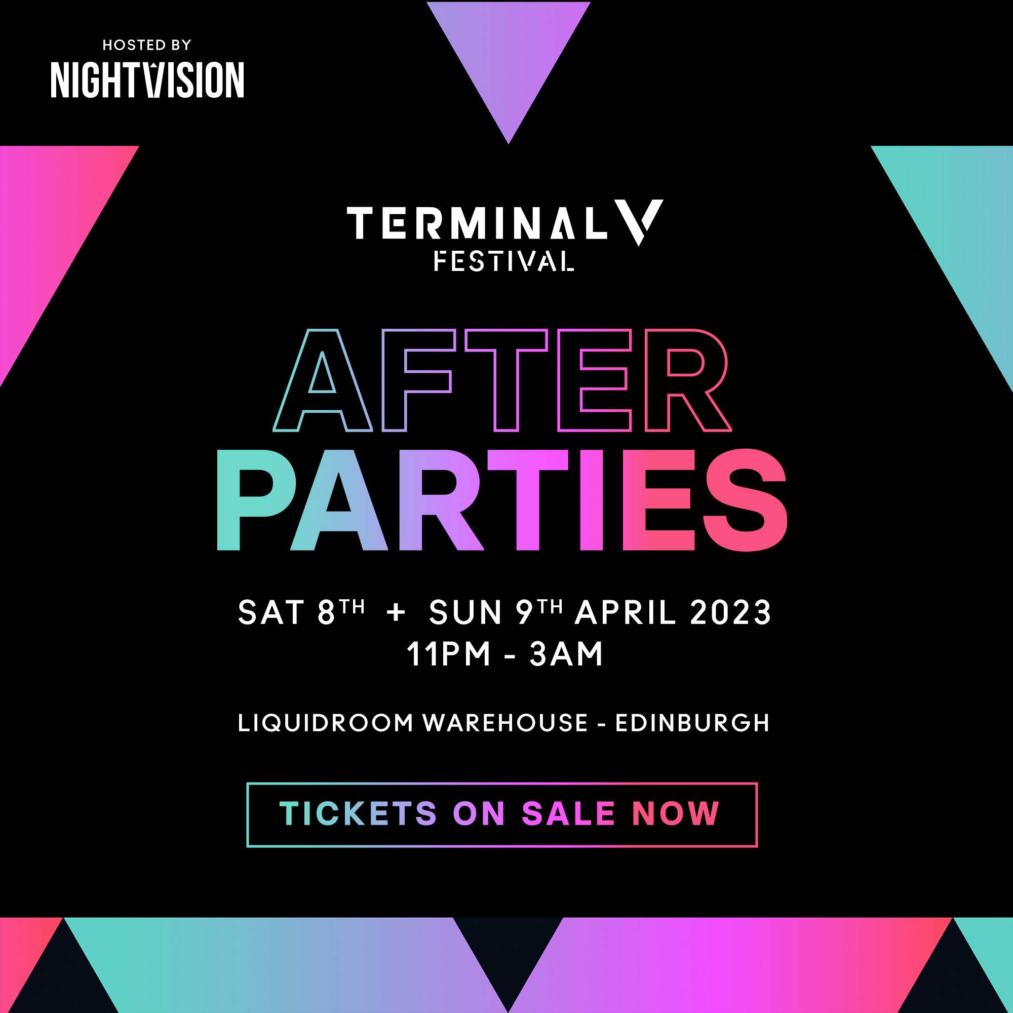 Terminal V After Party at The Liquid Room, Edinburgh