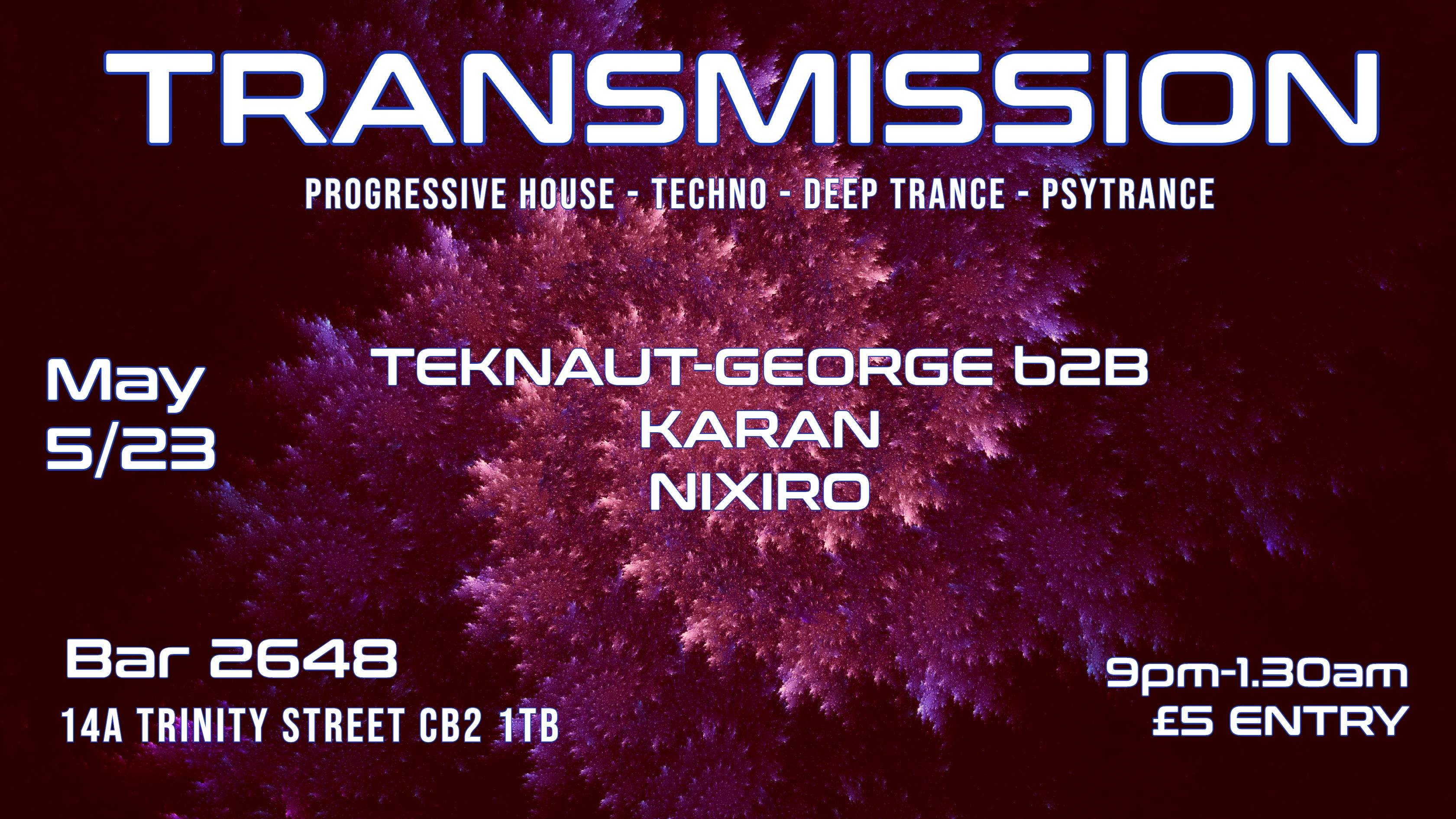 Transmission at 2648 Cambridge, South + East