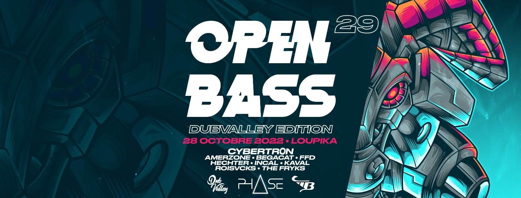 OPEN BASS #29 [DubValley Edition] at Péniche Loupika, Lyon