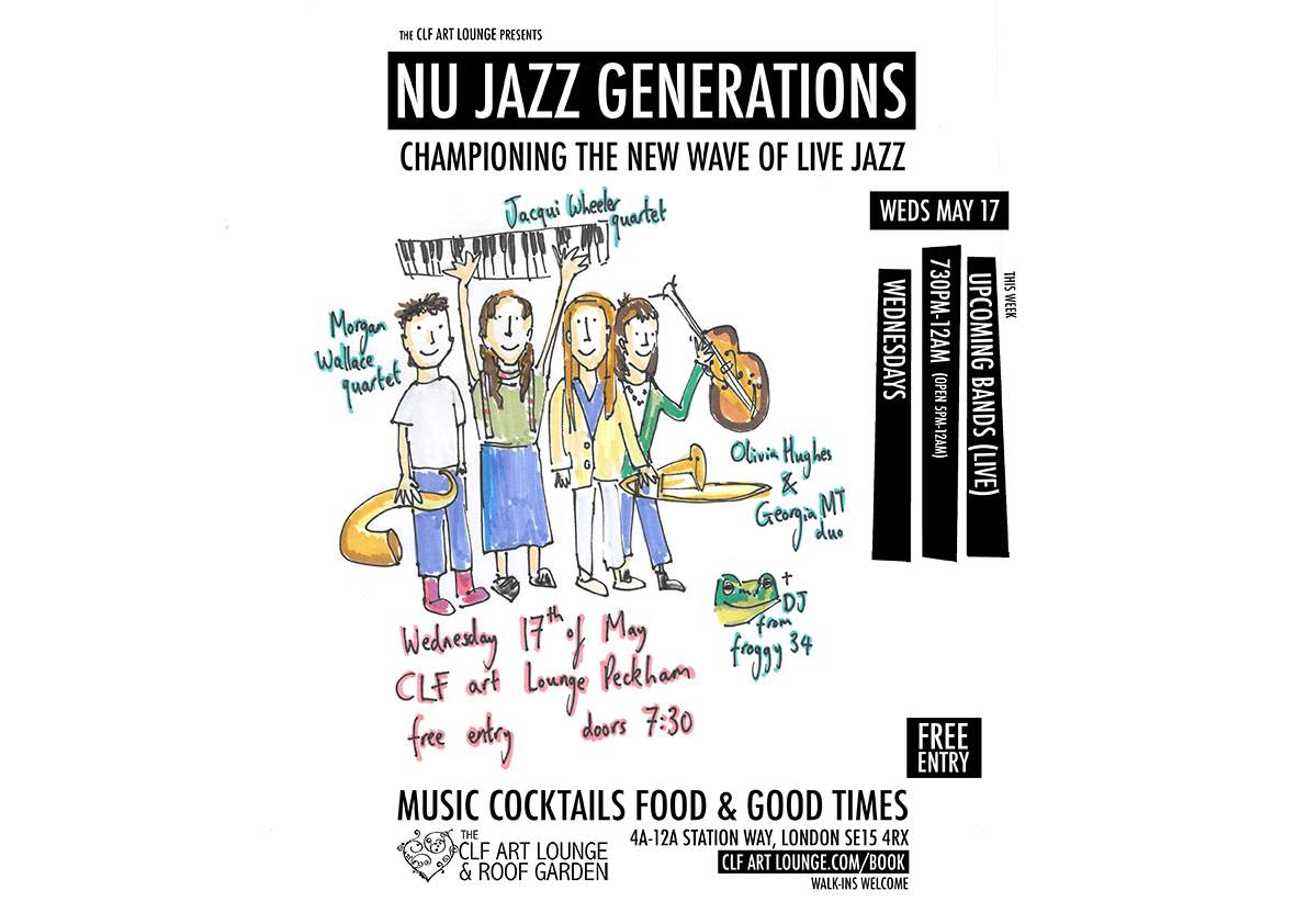 Nu Jazz Generations with 3 upcoming bands in session em CLF Art Lounge ...