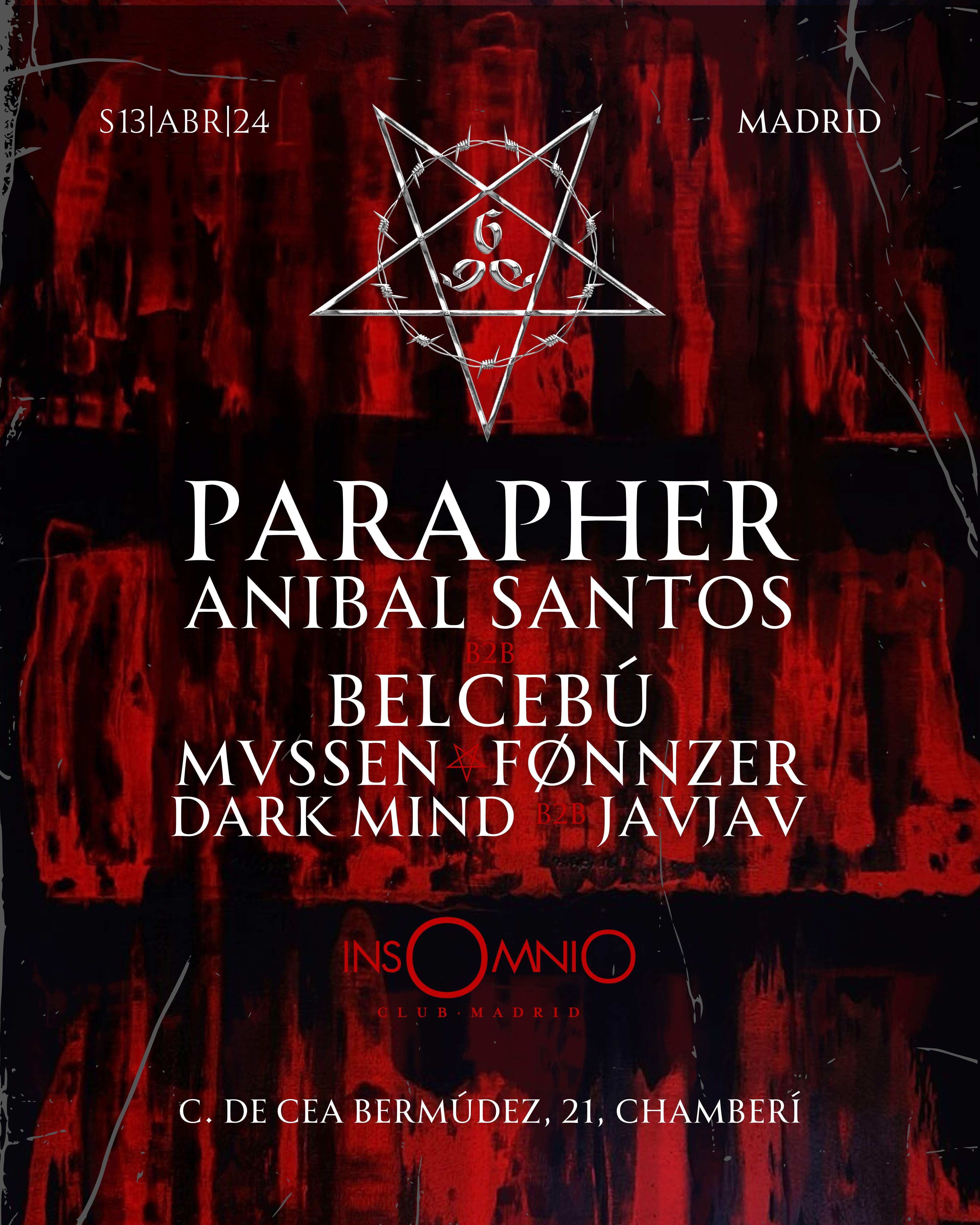UNDER HELL X PARAPHER at Insomnio Club, Madrid