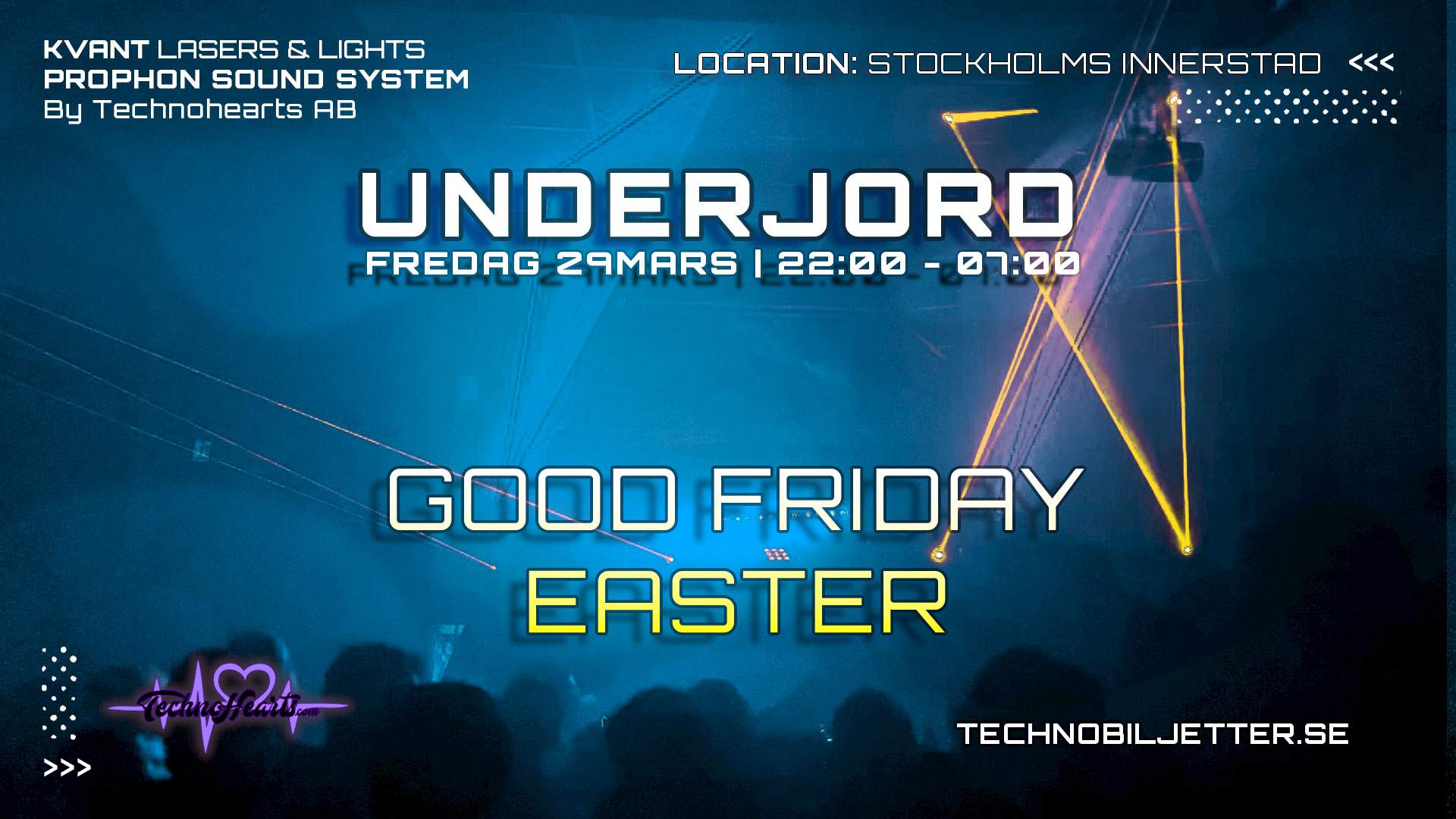 Underjord - Good Day Easter at Fabriken, Stockholm