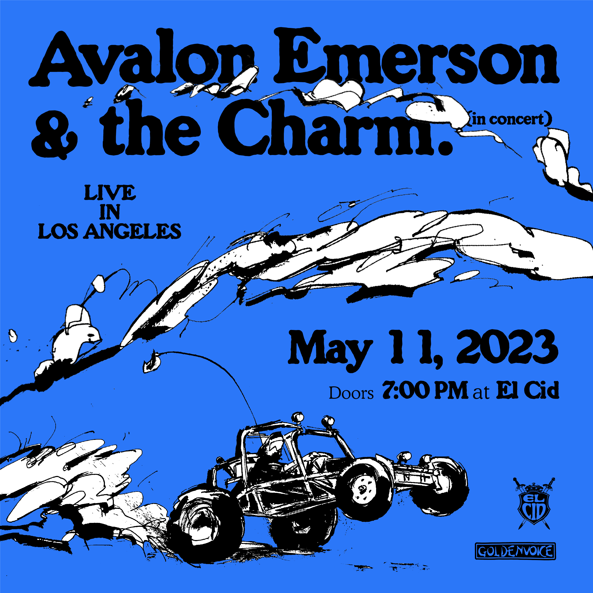 Avalon Emerson & The Charm: 9 Hot Evenings Tour at El Cid, Los Angeles