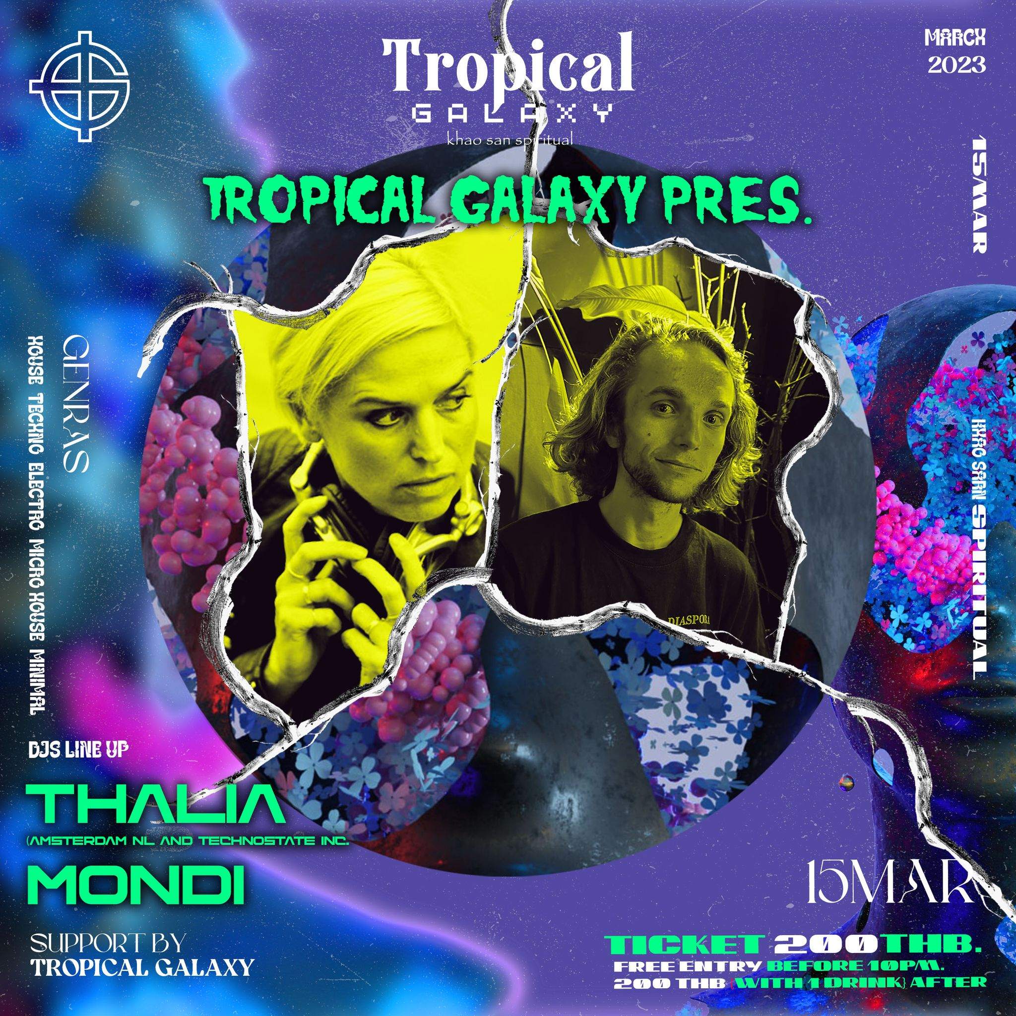 Tropical Galaxy PRES.Thalia, MONDI at Tropical Galaxy, Bangkok