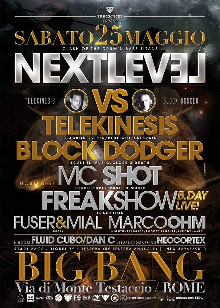 Next Level Festival at Big Bang, Rome