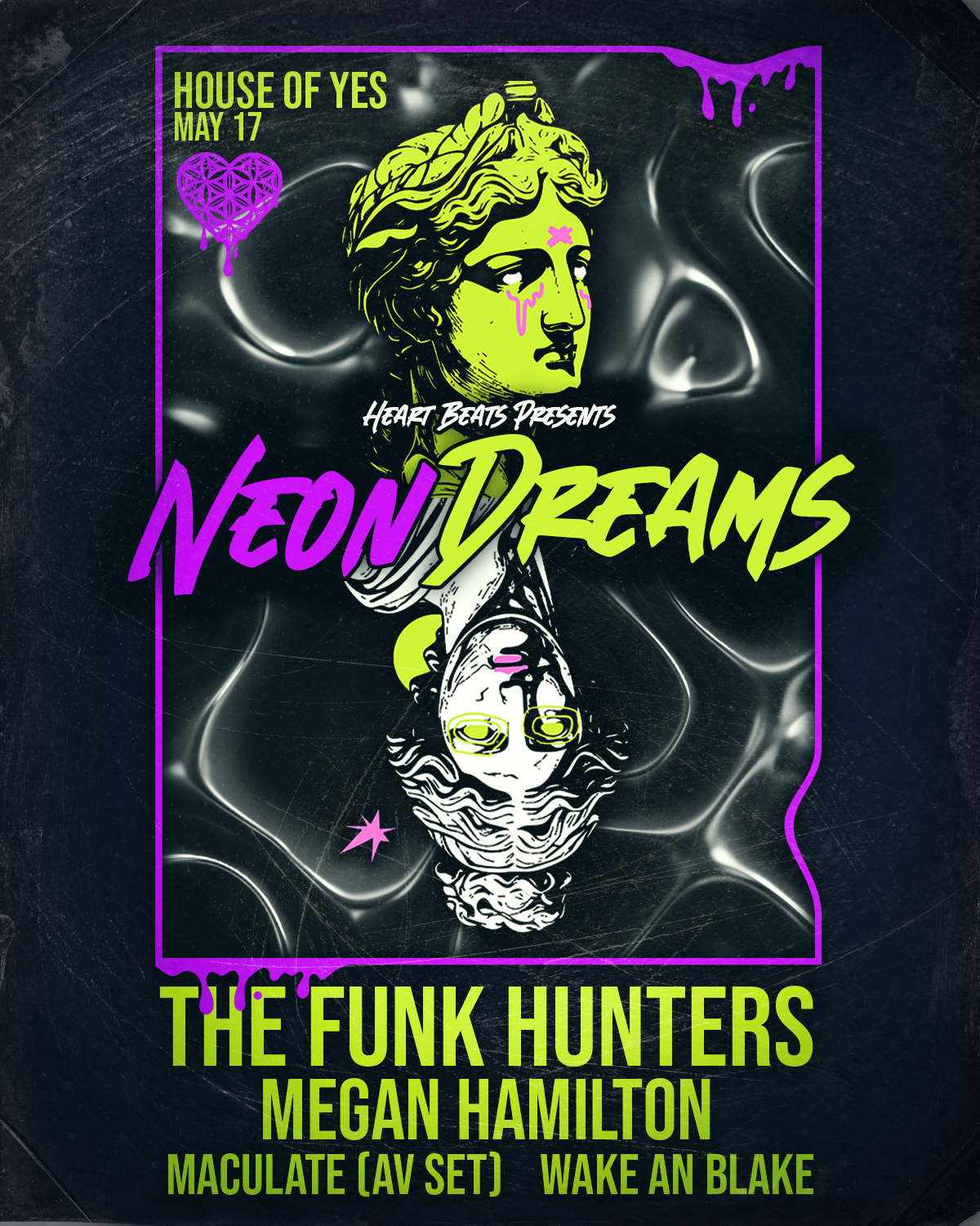 The Funk Hunters · Megan Hamilton · Maculate bei House Of Yes | The ...