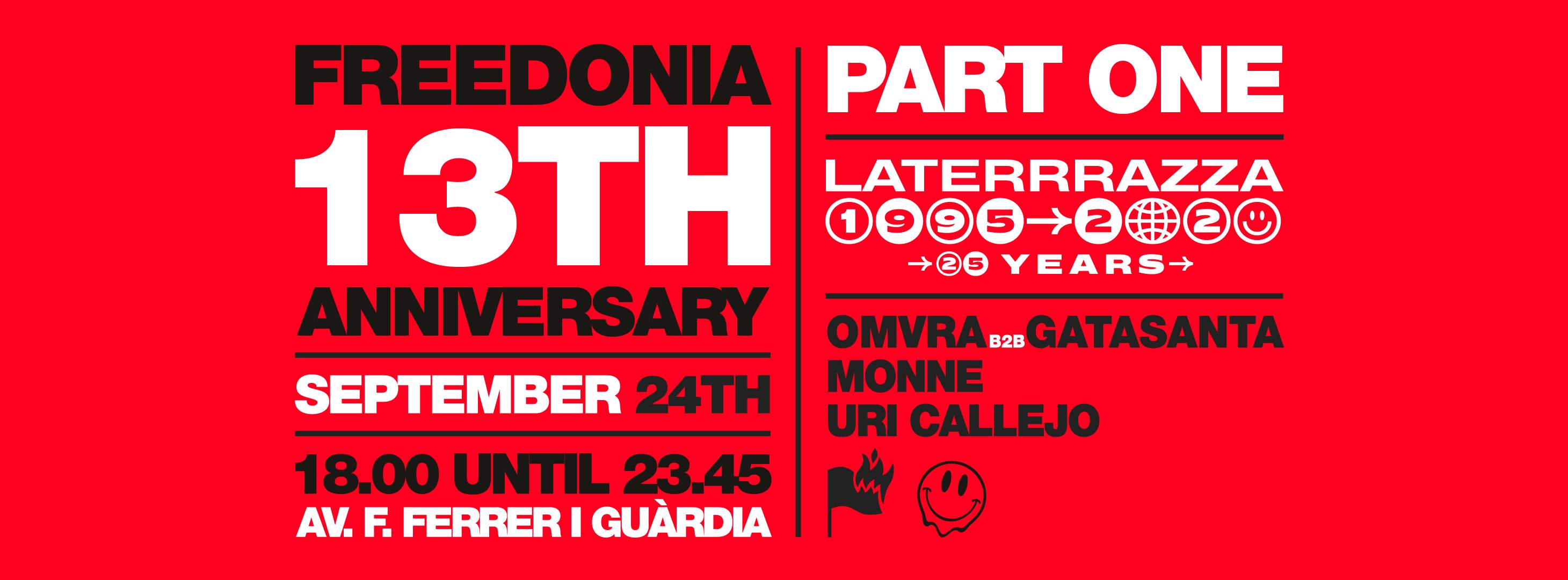 [CANCELLED] Freedonia 13th aniversary Part One (La Terrrazza) at La ...