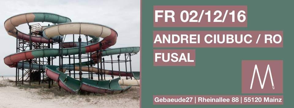 Malonian presents Andrei Ciubuc (Bucharest, Romania) em Gebaeude 27, Hesse