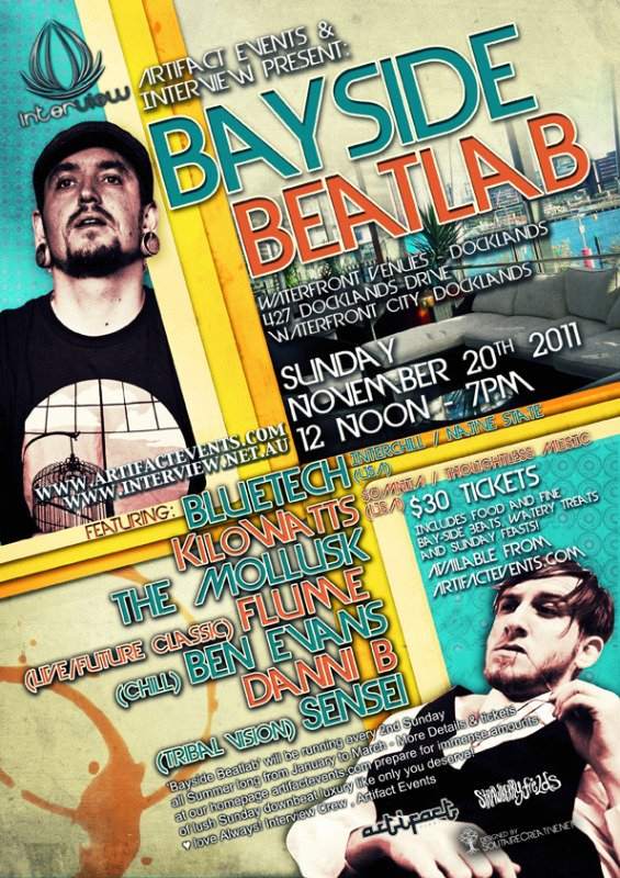 Bayside Beatlab Sunday Session with Bluetech, Kilowatts & Flume bei ...