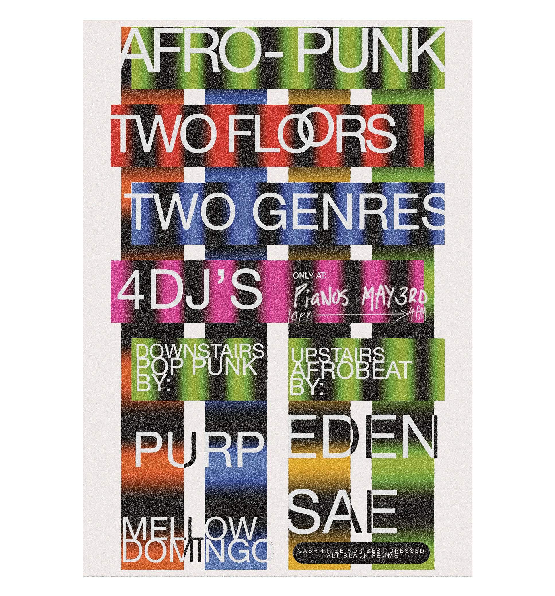 AFRO-PUNK at Pianos, New York City