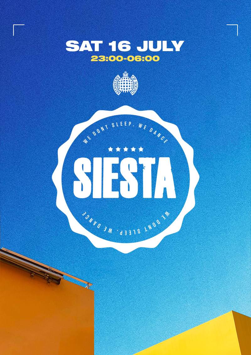 Siesta Summer Party at Ministry Of Sound, London