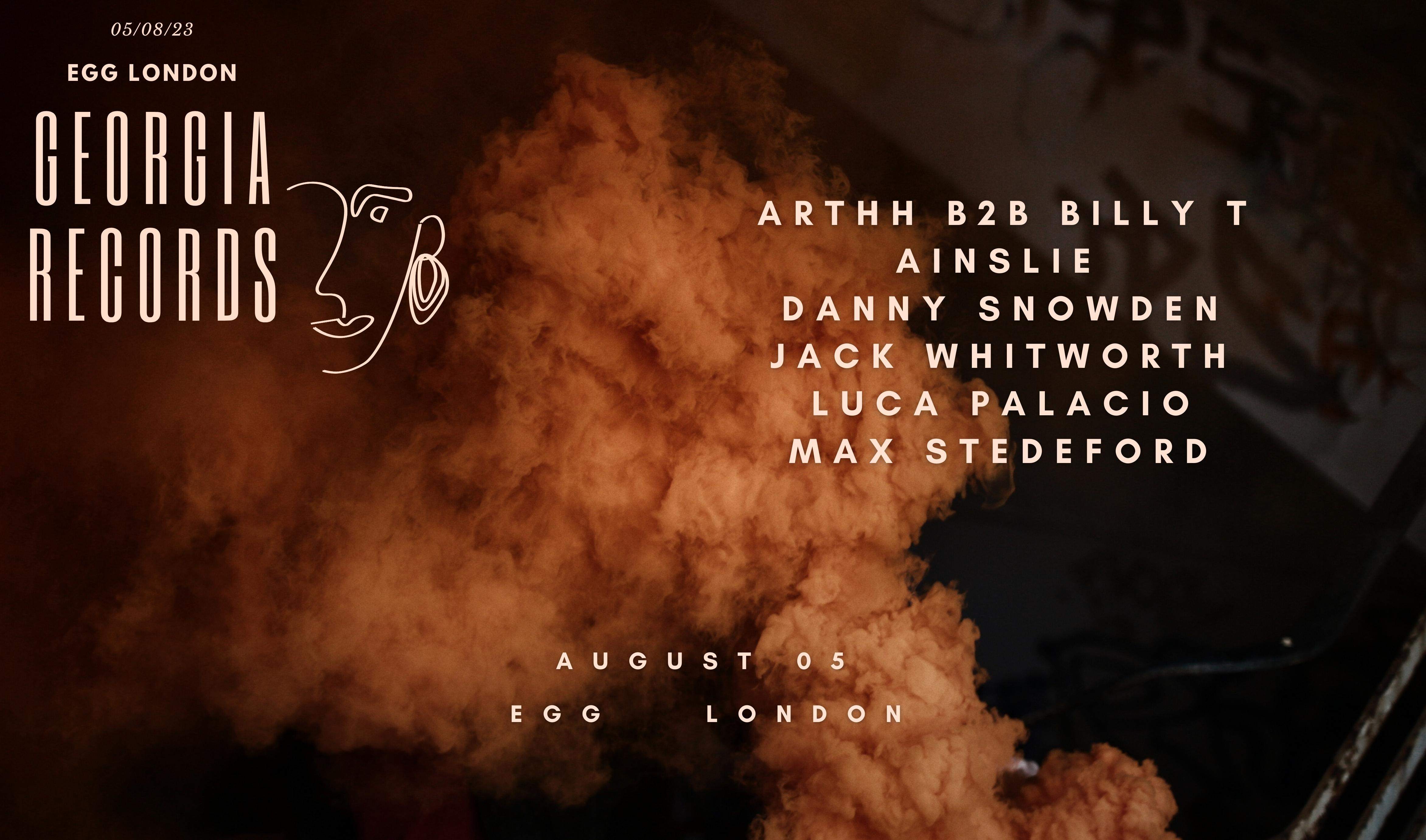 Georgia Records pres. Danny Snowden, Jack Whitworth, Ainslie + more em ...