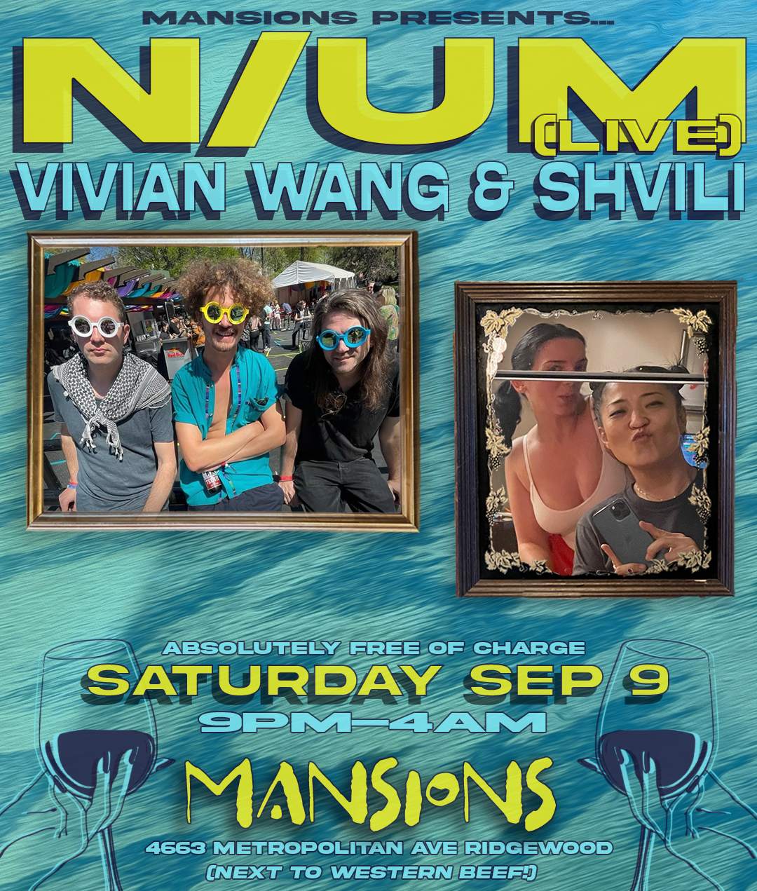 N/um (live), Vivian Wang b2b Shvili at Mansions, New York