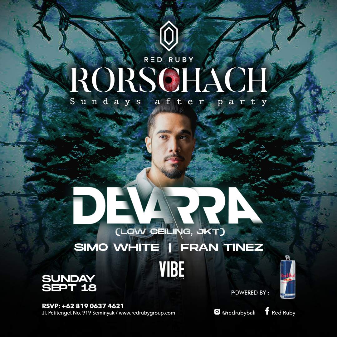 RORSCHACH - Devarra at Red Ruby, Bali