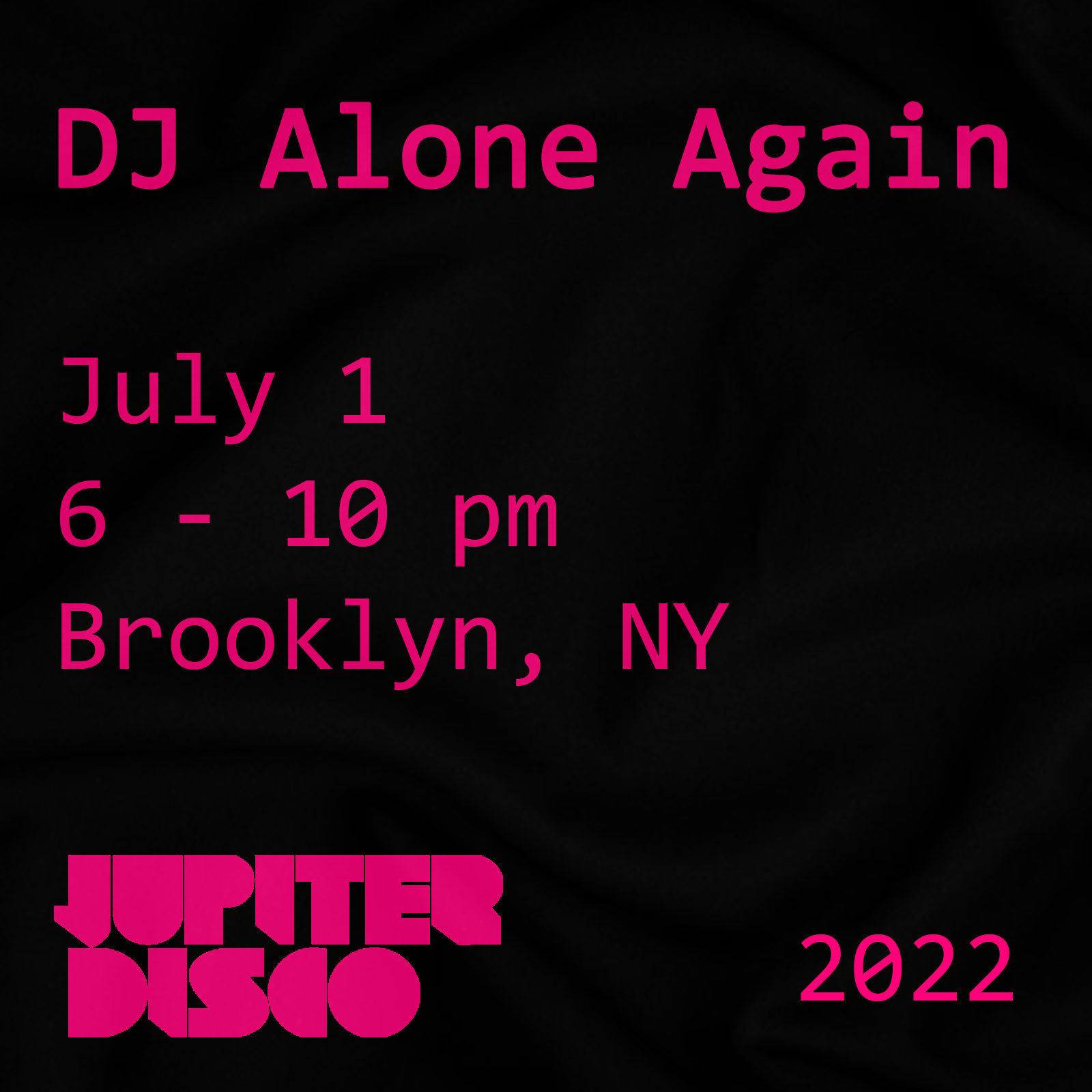 Alone on the Dancefloor at Jupiter Disco, New York City