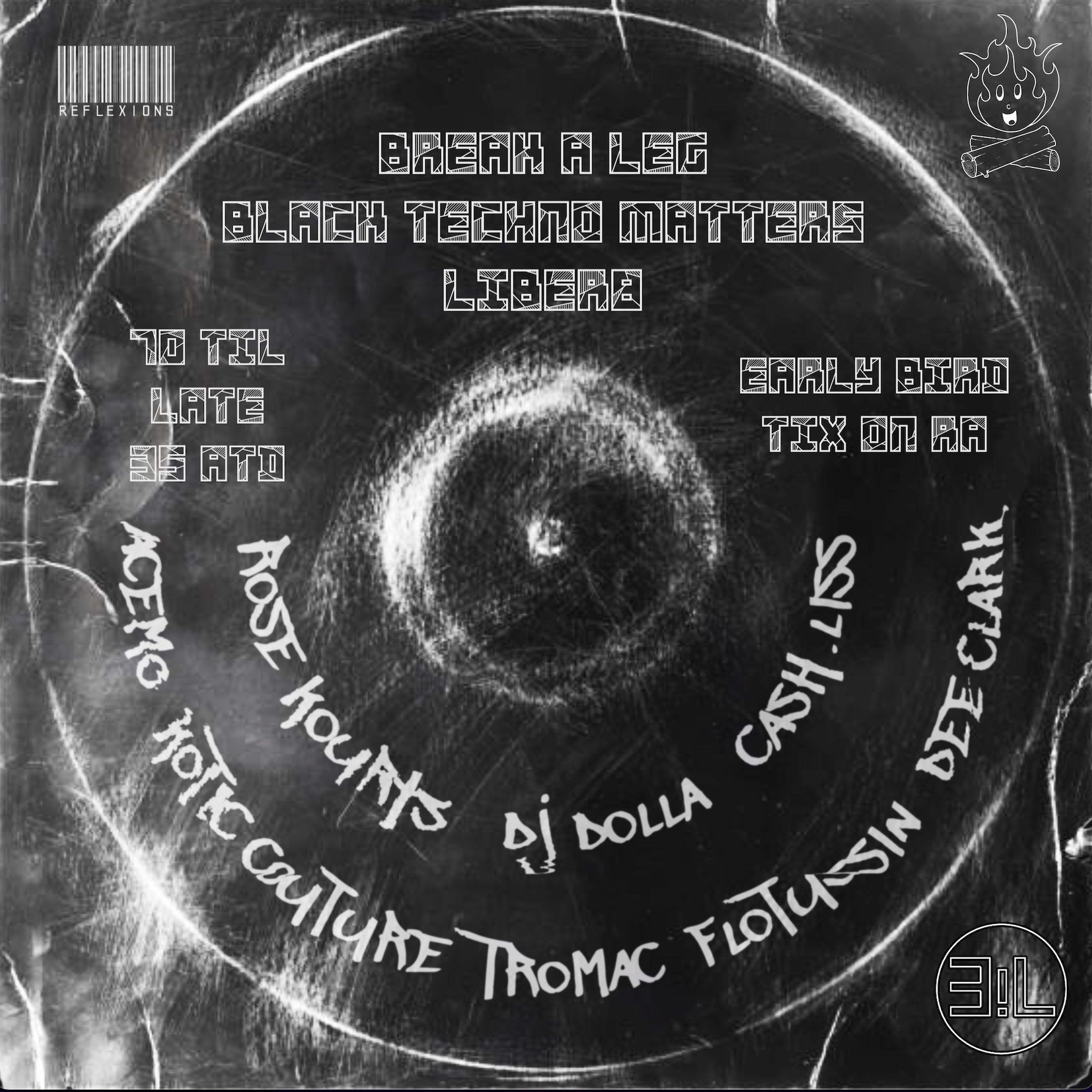 Break A Leg x Black Techno Matters: Liber8 - A Juneteenth Celebration ...