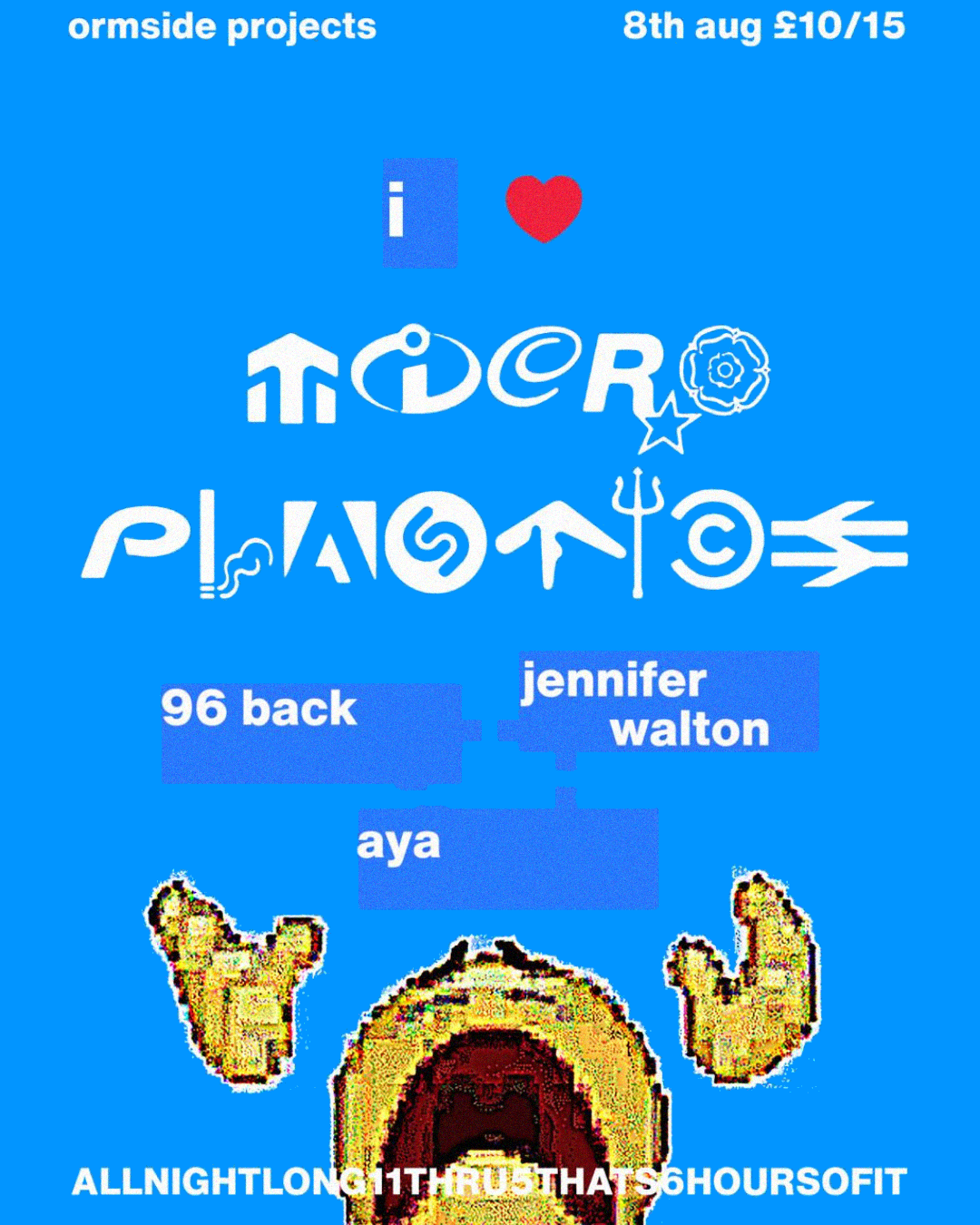 Microplastics (aya x 96 Back x Jennifer Walton) - ALL NIGHT LONG at ...