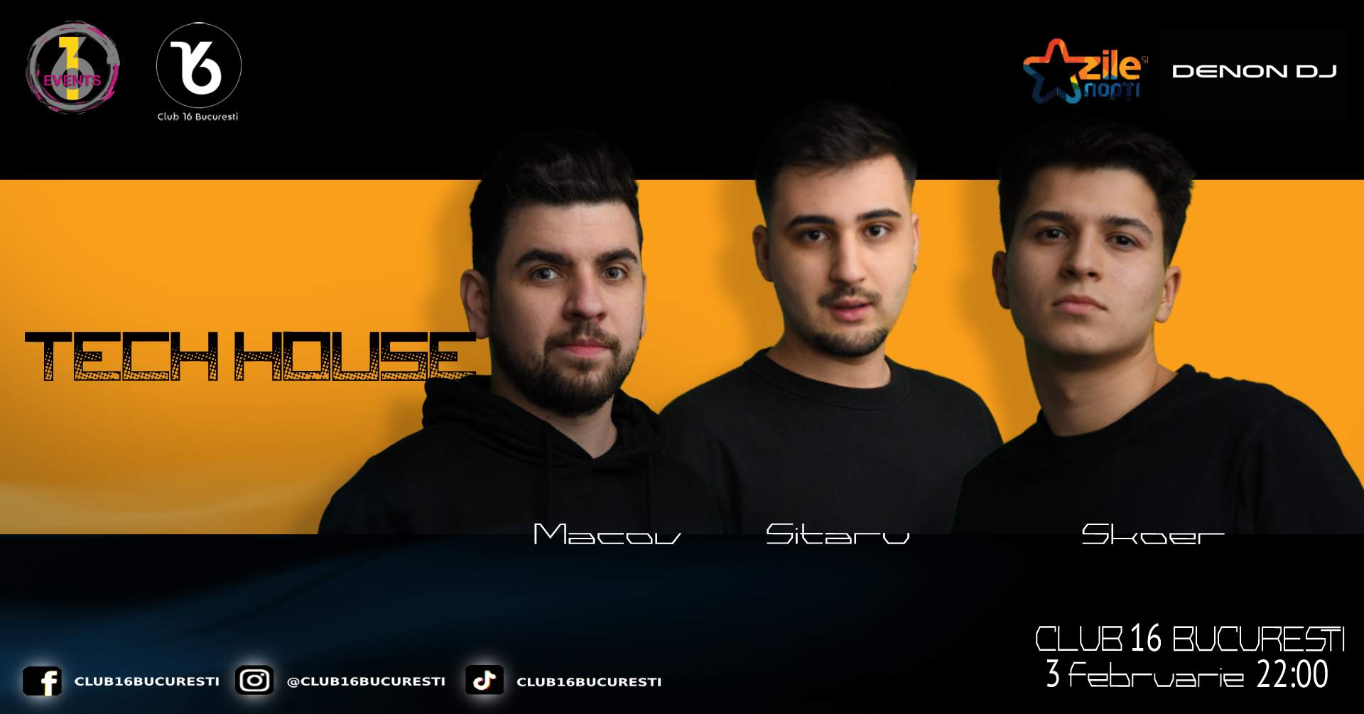 Tech House #4 at Club 16, Bucharest