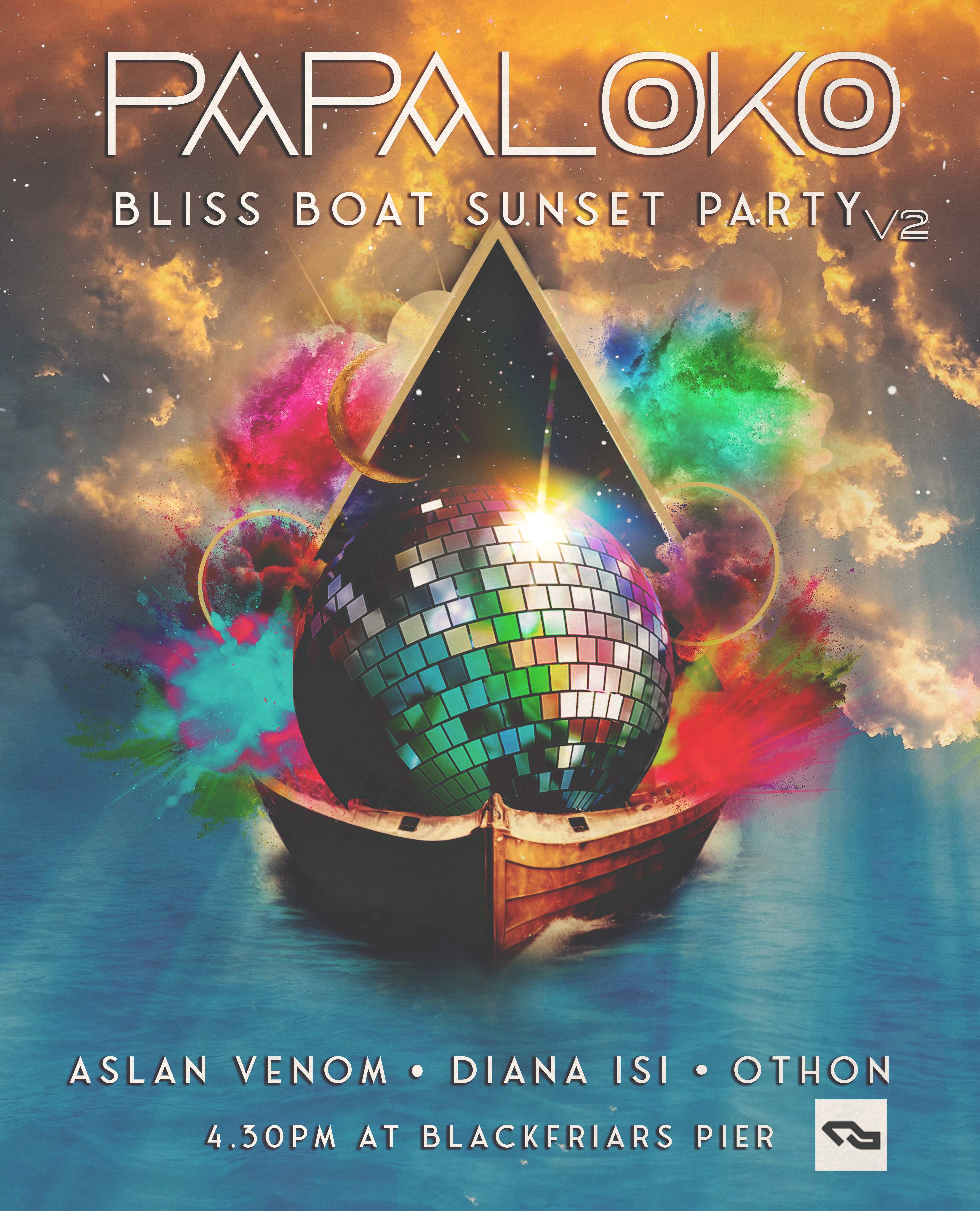PapaLoko: Bliss Boat Sunset Party v2 with Othon, Aslan Venom & Diana ...